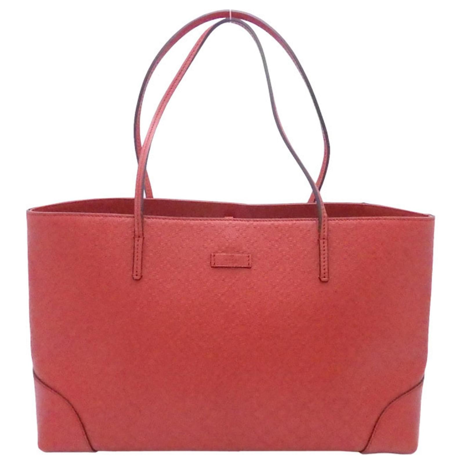 Gucci Diamante Red Leather ref.767592 - Joli Closet