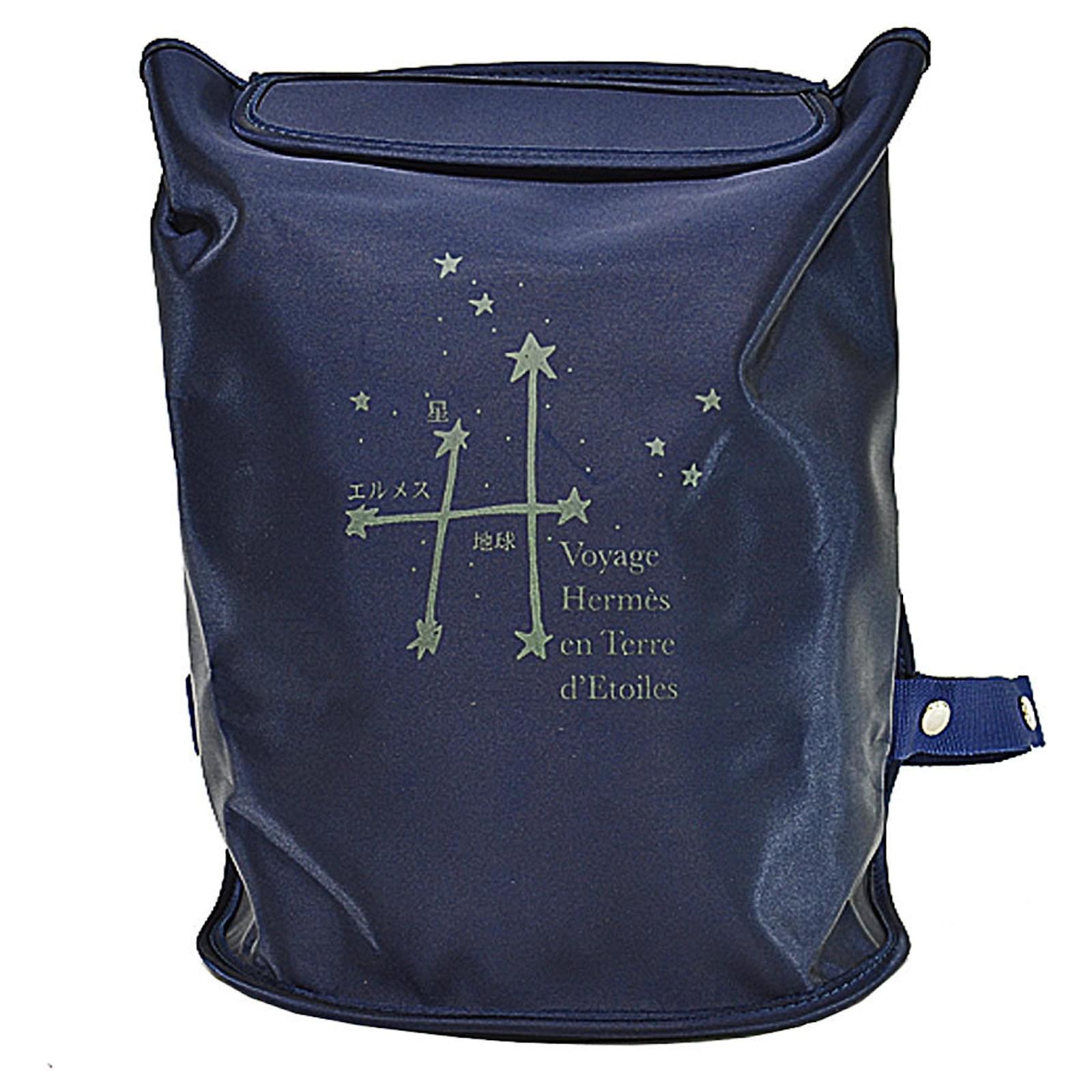 Hermès sherpa Navy blue Synthetic ref.767620 - Joli Closet