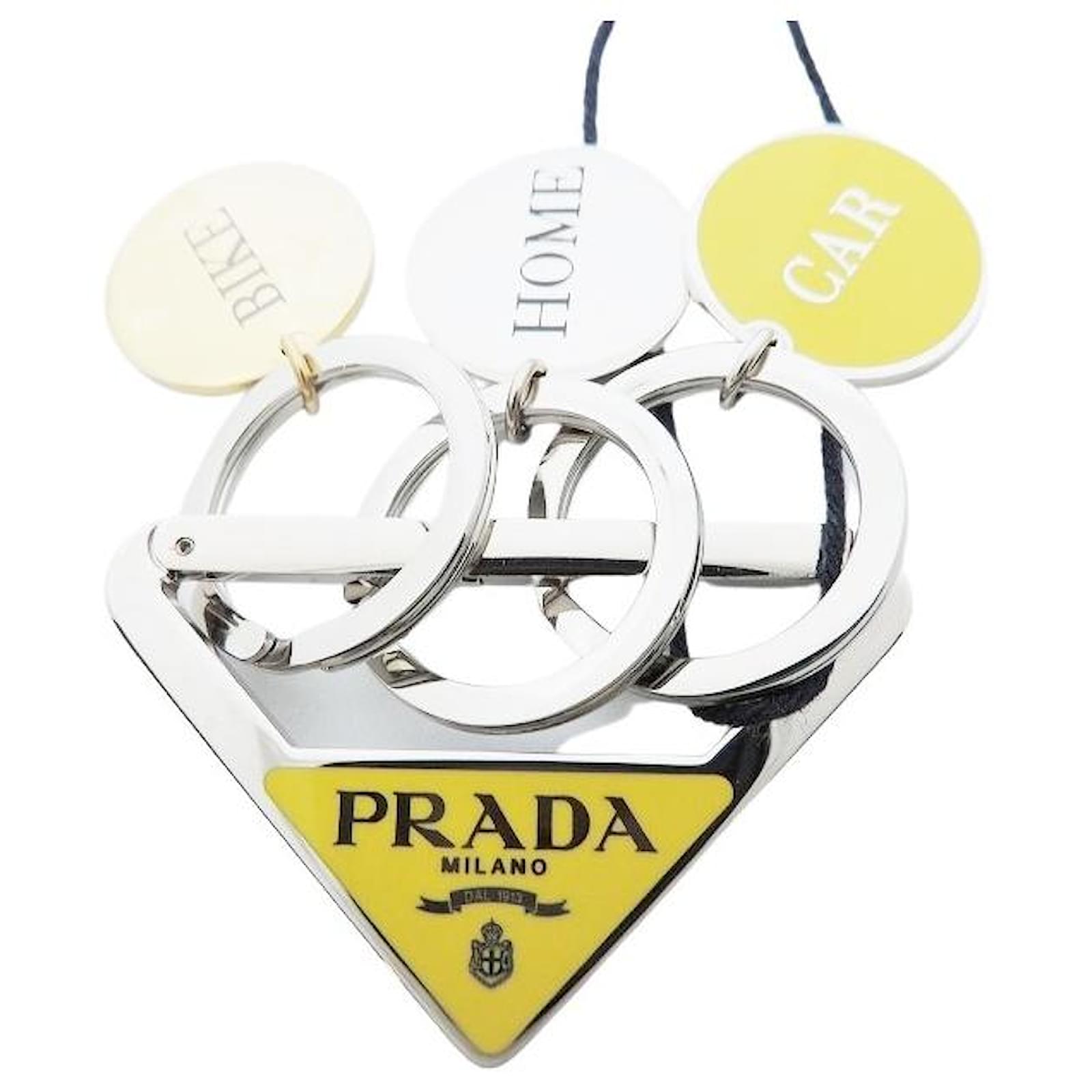 Prada Silvery Metal ref.767643 - Joli Closet
