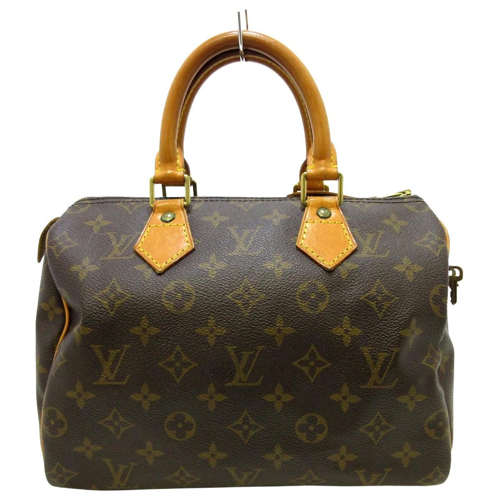 Speedy Louis Vuitton schnell 25 Braun Leinwand ref.767774 - Joli Closet