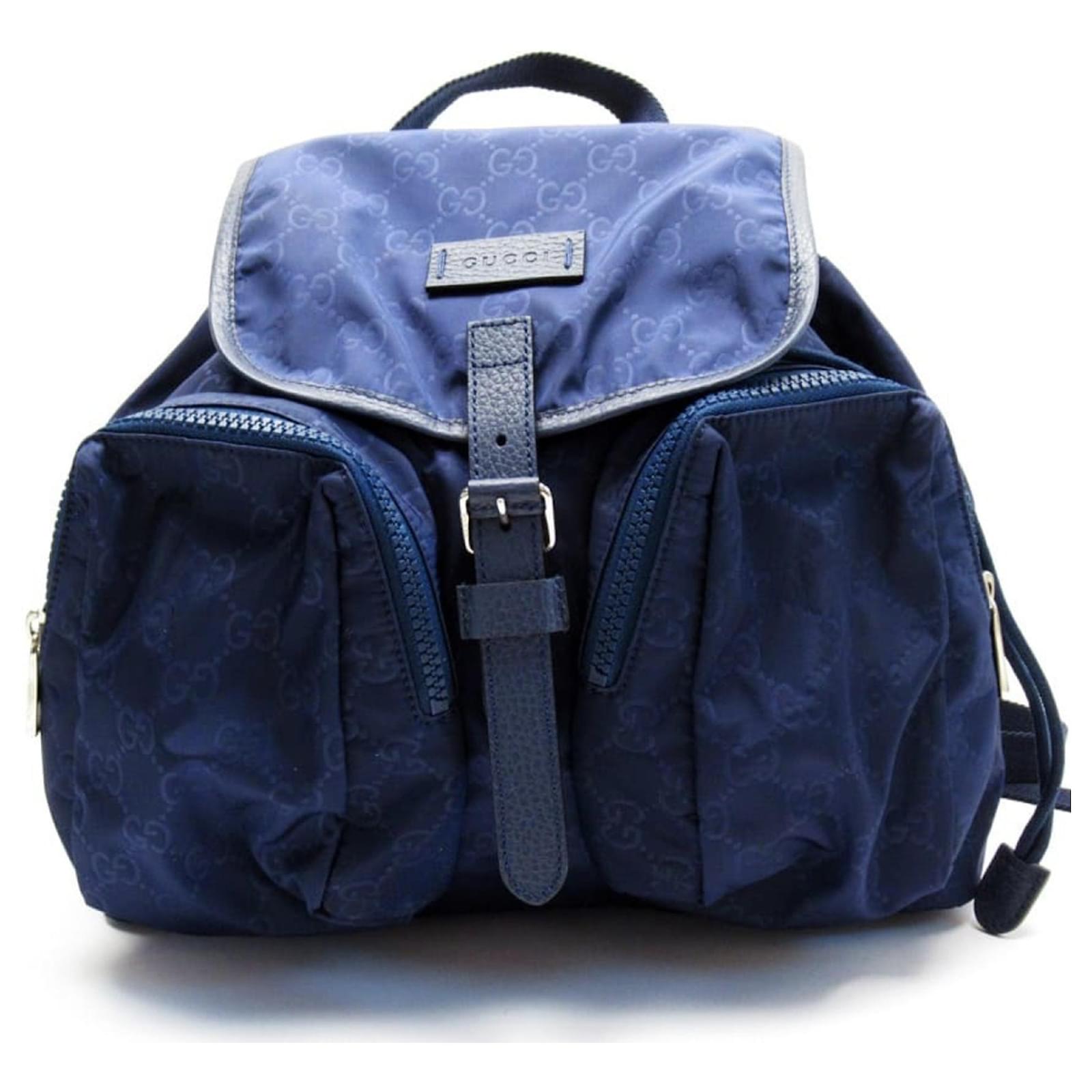 gucci Navy blue Synthetic ref.768433 - Joli Closet