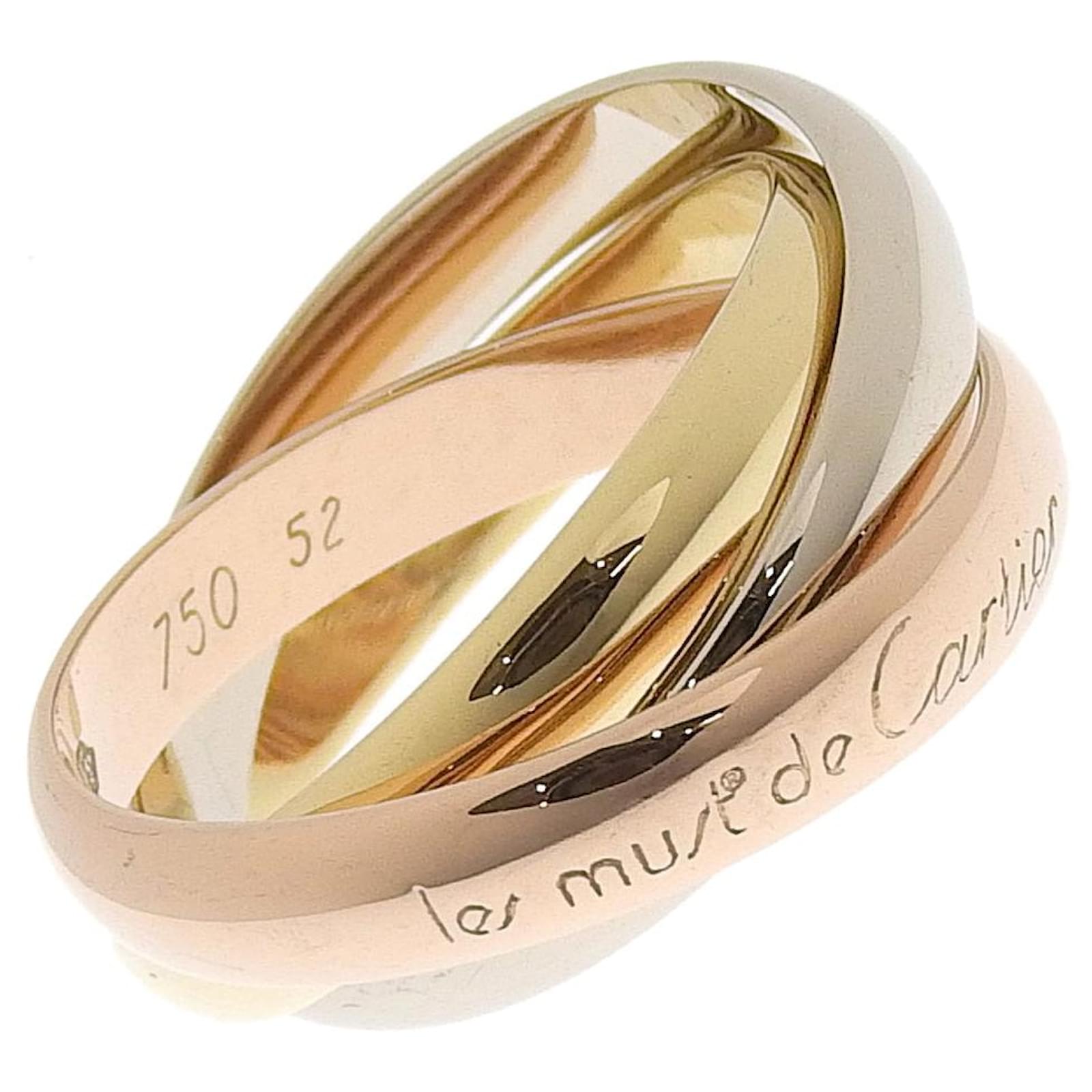 Love Cartier Trinité Or jaune Doré ref.768523 - Joli Closet