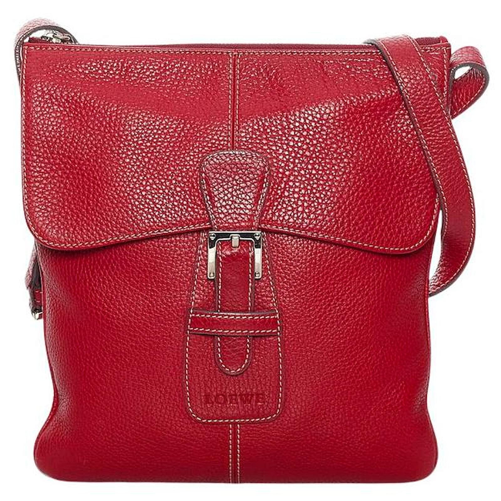 Loewe Red Leather ref.768922 - Joli Closet