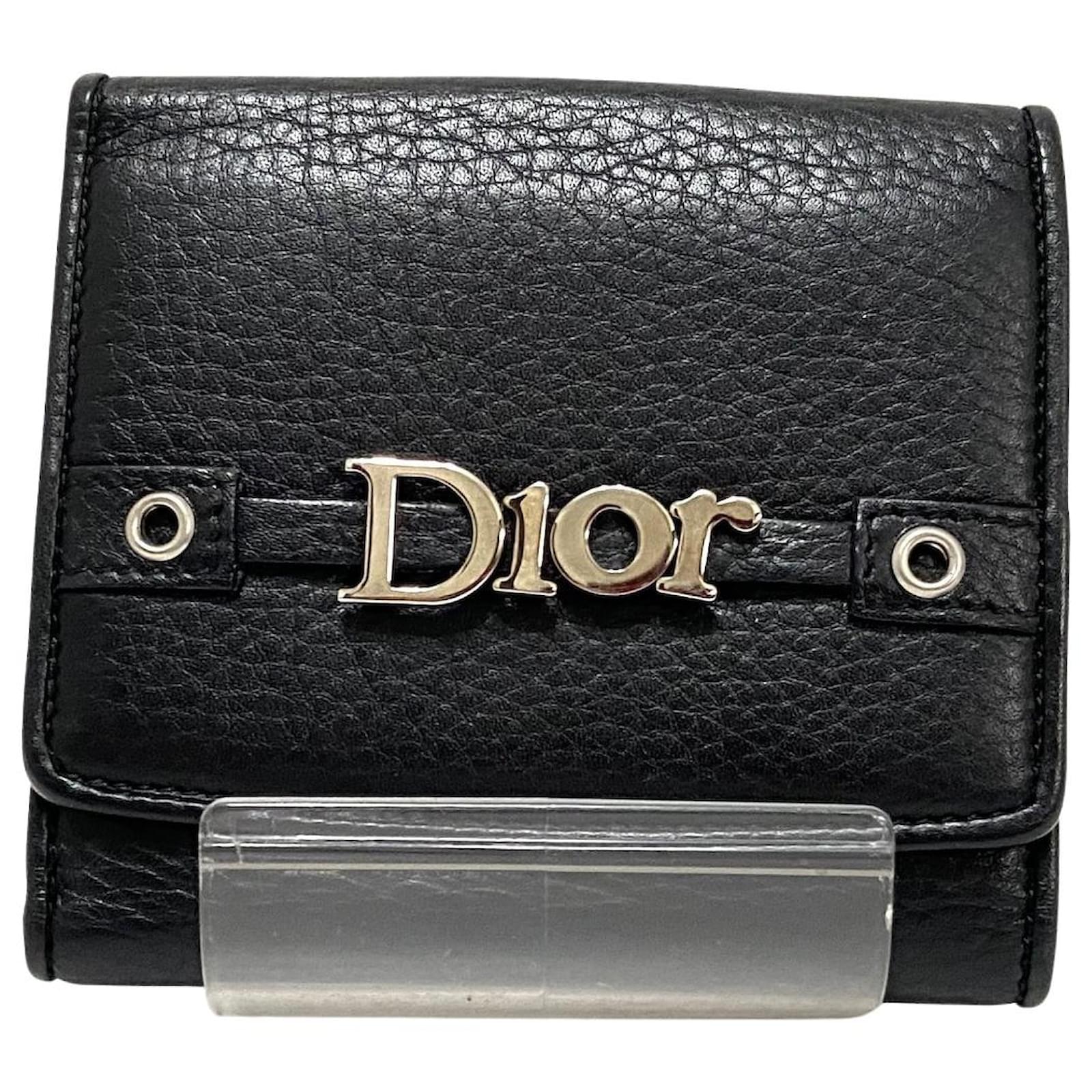DIOR Negro Cuero ref.769228 - Joli Closet