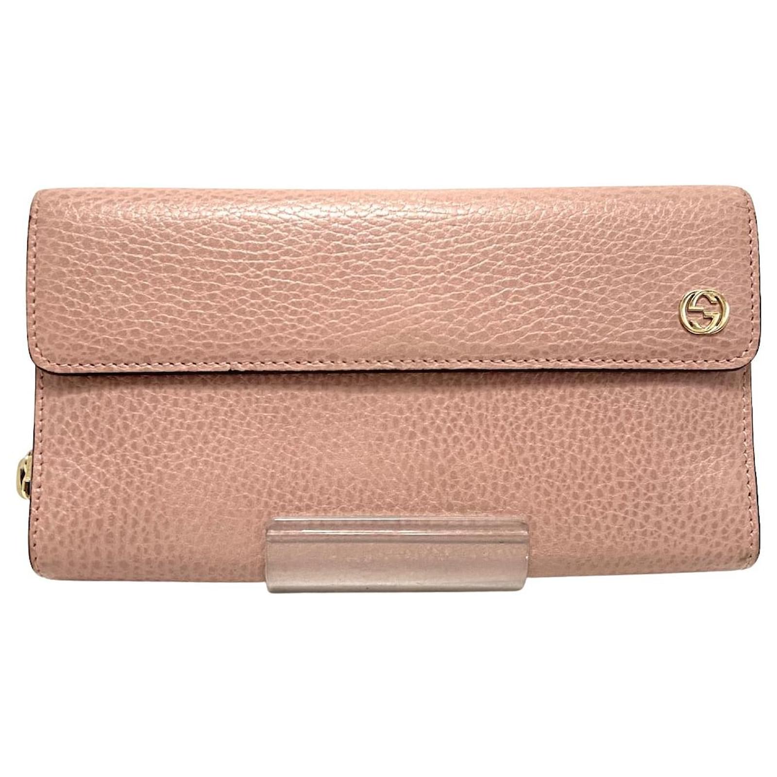 Gucci Interlocking G Pink Leather ref.769268 - Joli Closet