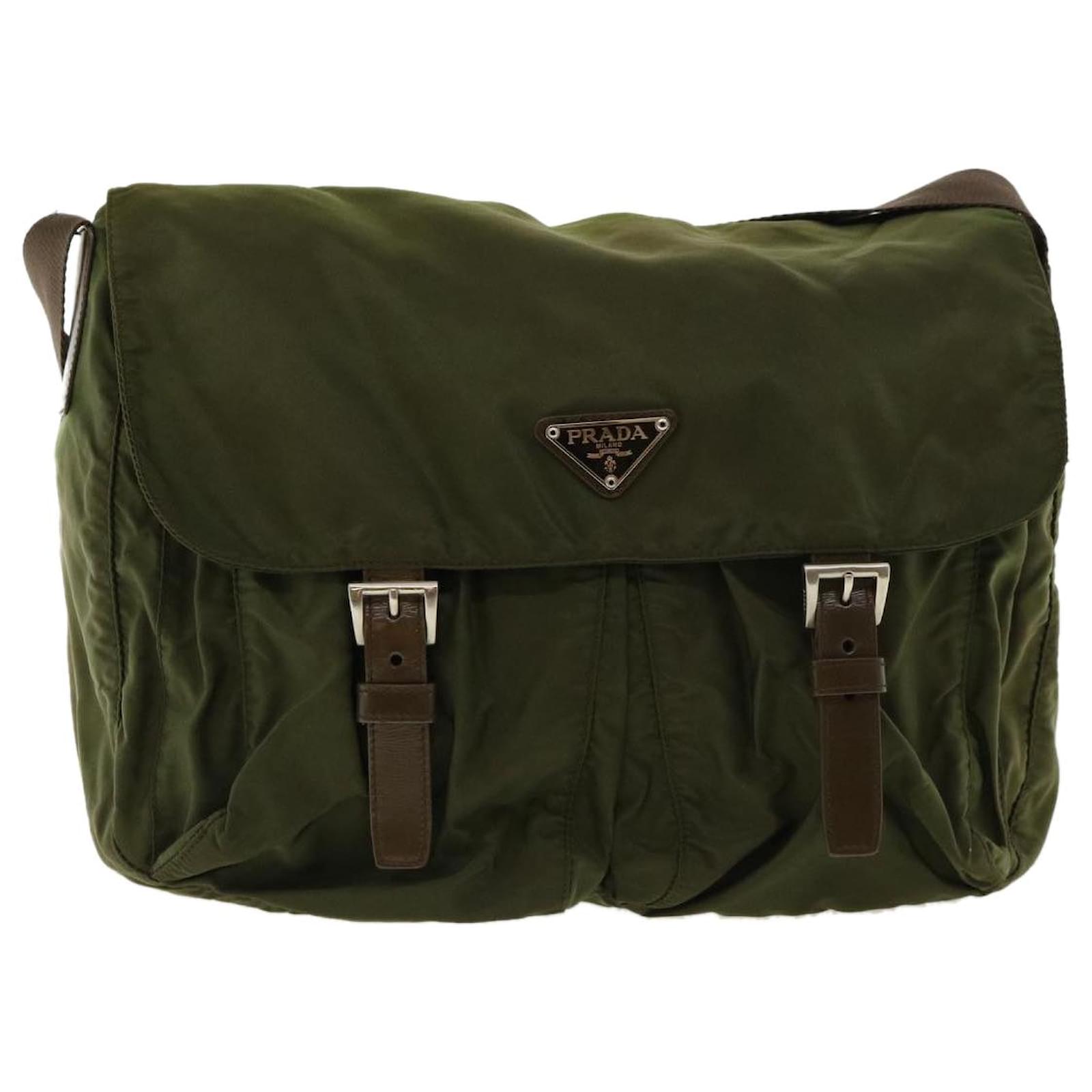 Prada Khaki Synthetic ref.769502 - Joli Closet