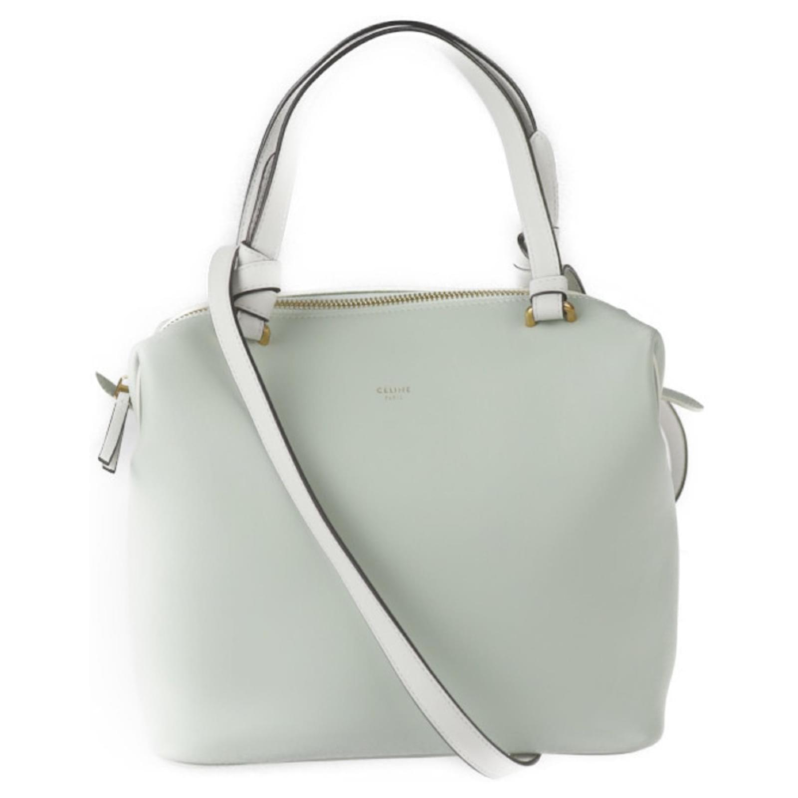 Céline All soft Green Leather ref.769567 - Joli Closet