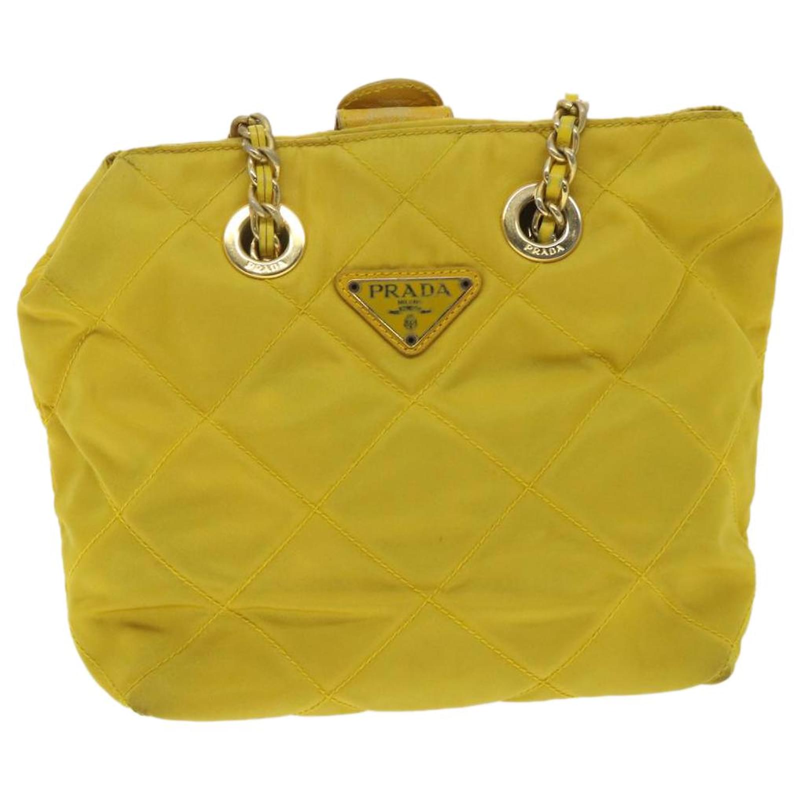 Prada Yellow Synthetic ref.769715 - Joli Closet