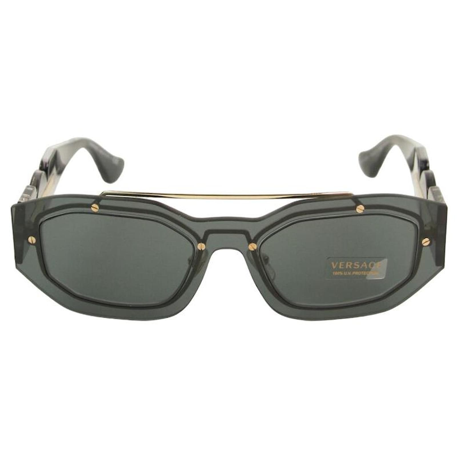 Lunettes De Soleil Versace Plastique Noir ref.771798 - Joli Closet