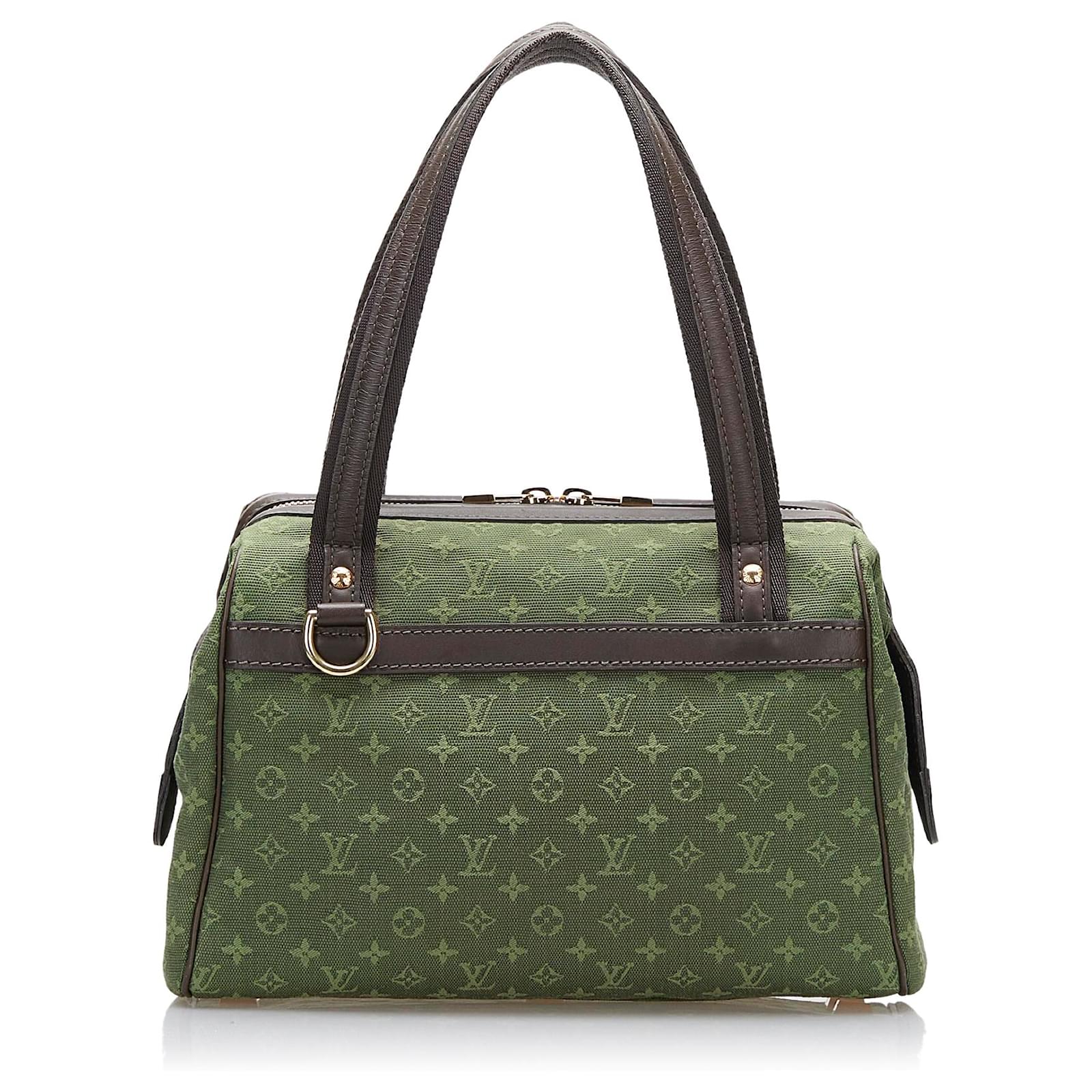 Louis Vuitton Green Monogram Mini Lin Josephine PM Cloth Cloth ref ...