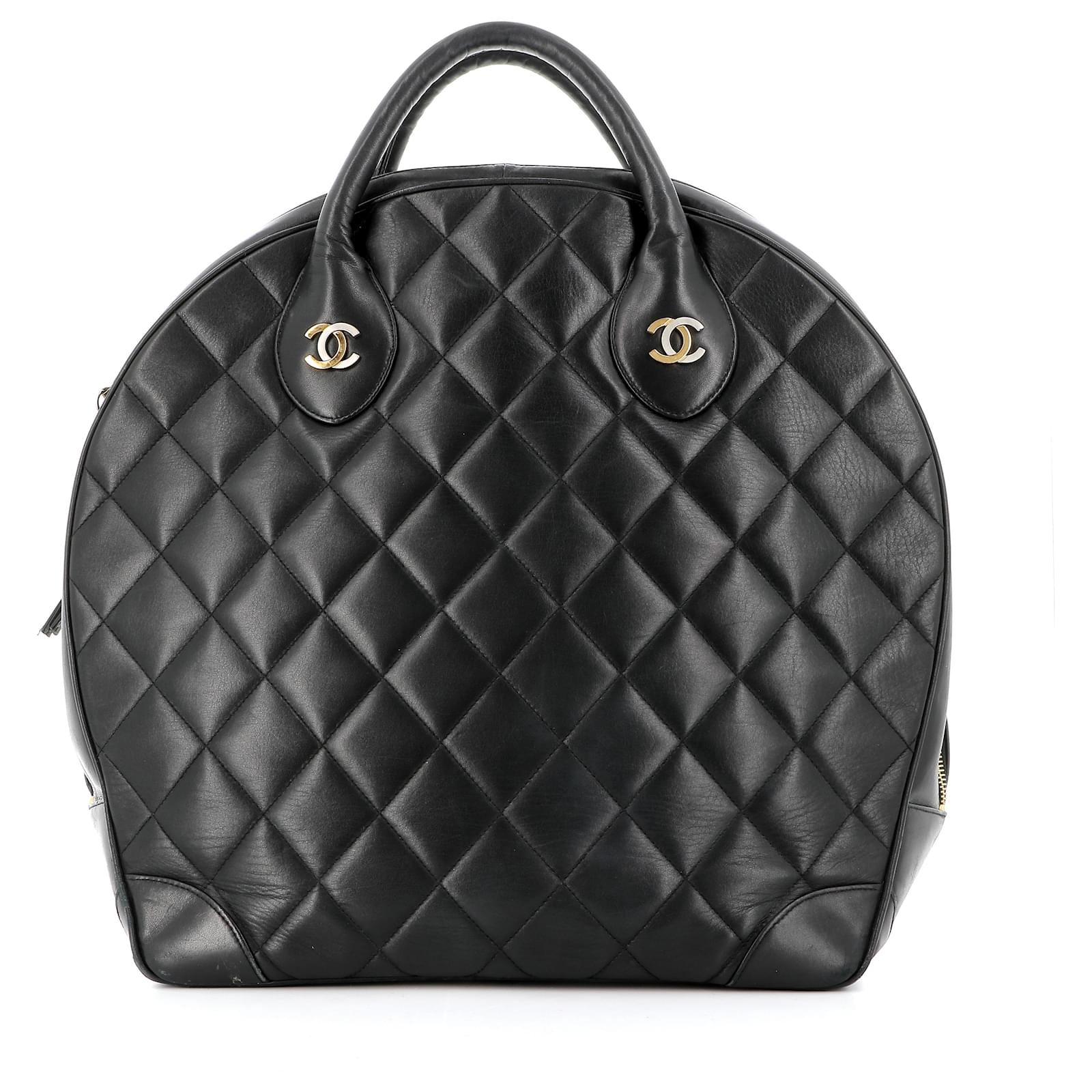 Chanel Cabas Black Leather ref.772568 - Joli Closet