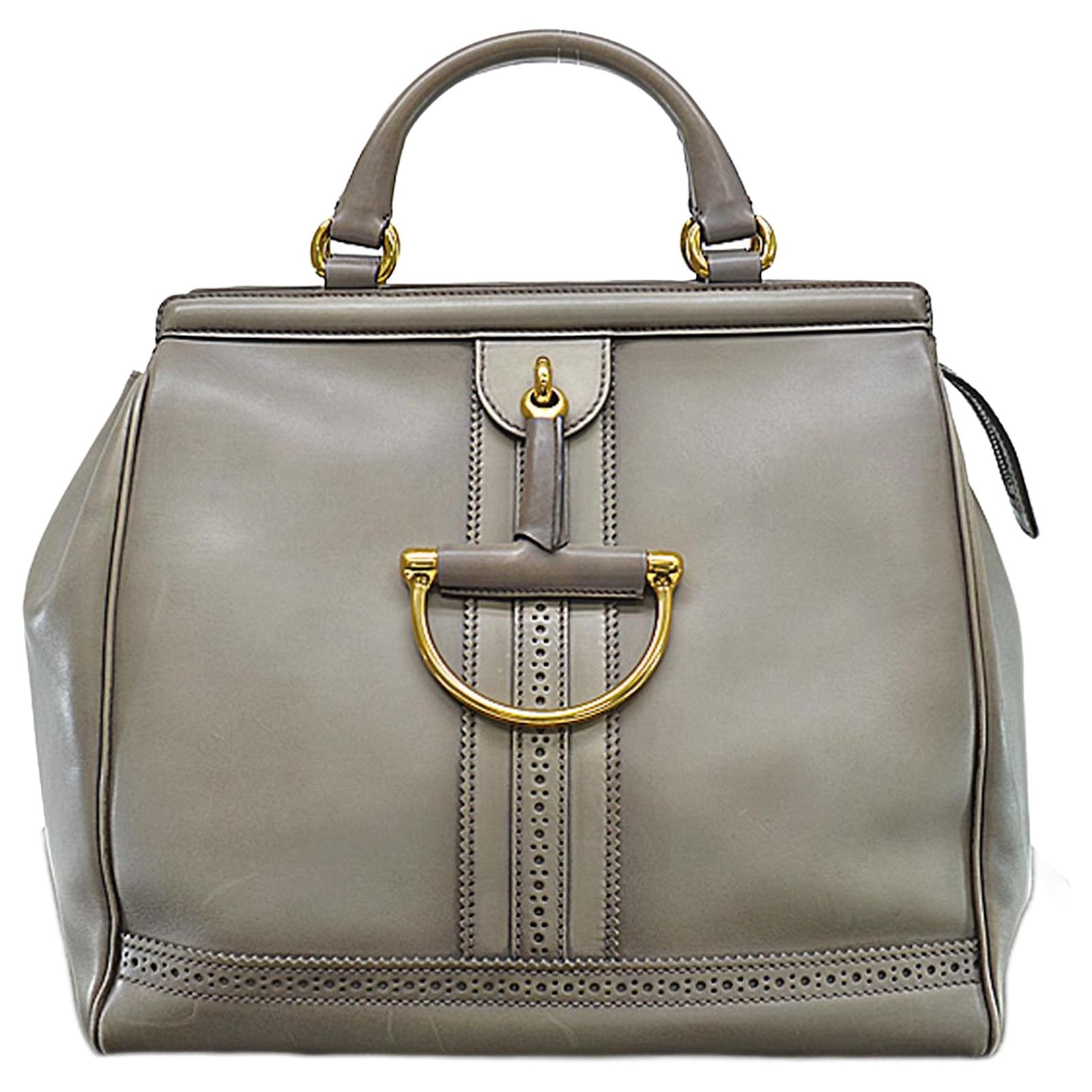 gucci Grey Leather ref.768544 - Joli Closet