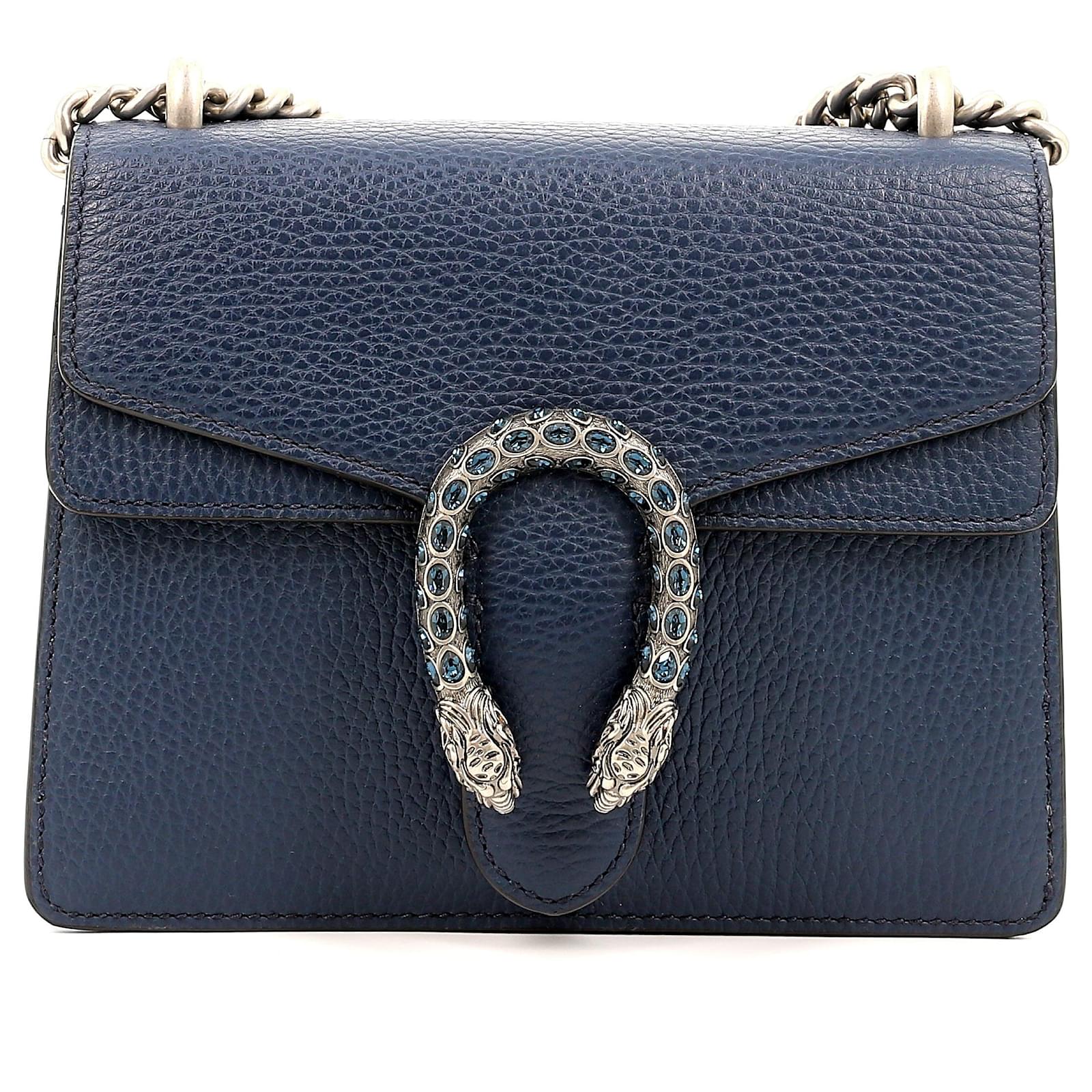 Gucci Dionysus Blue Leather ref.773493 - Joli Closet