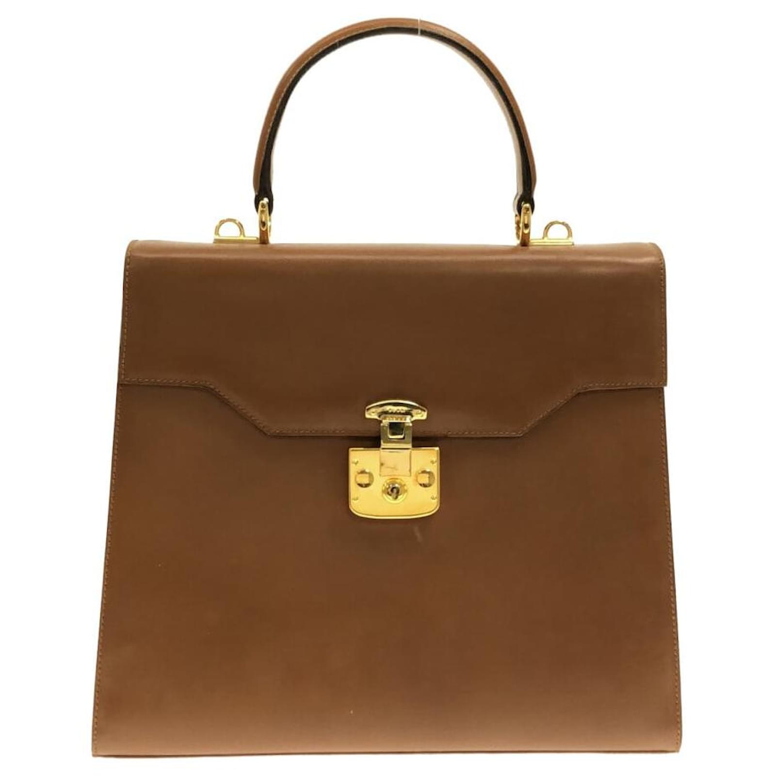 Gucci Lady Lock Brown Leather ref.773729 - Joli Closet