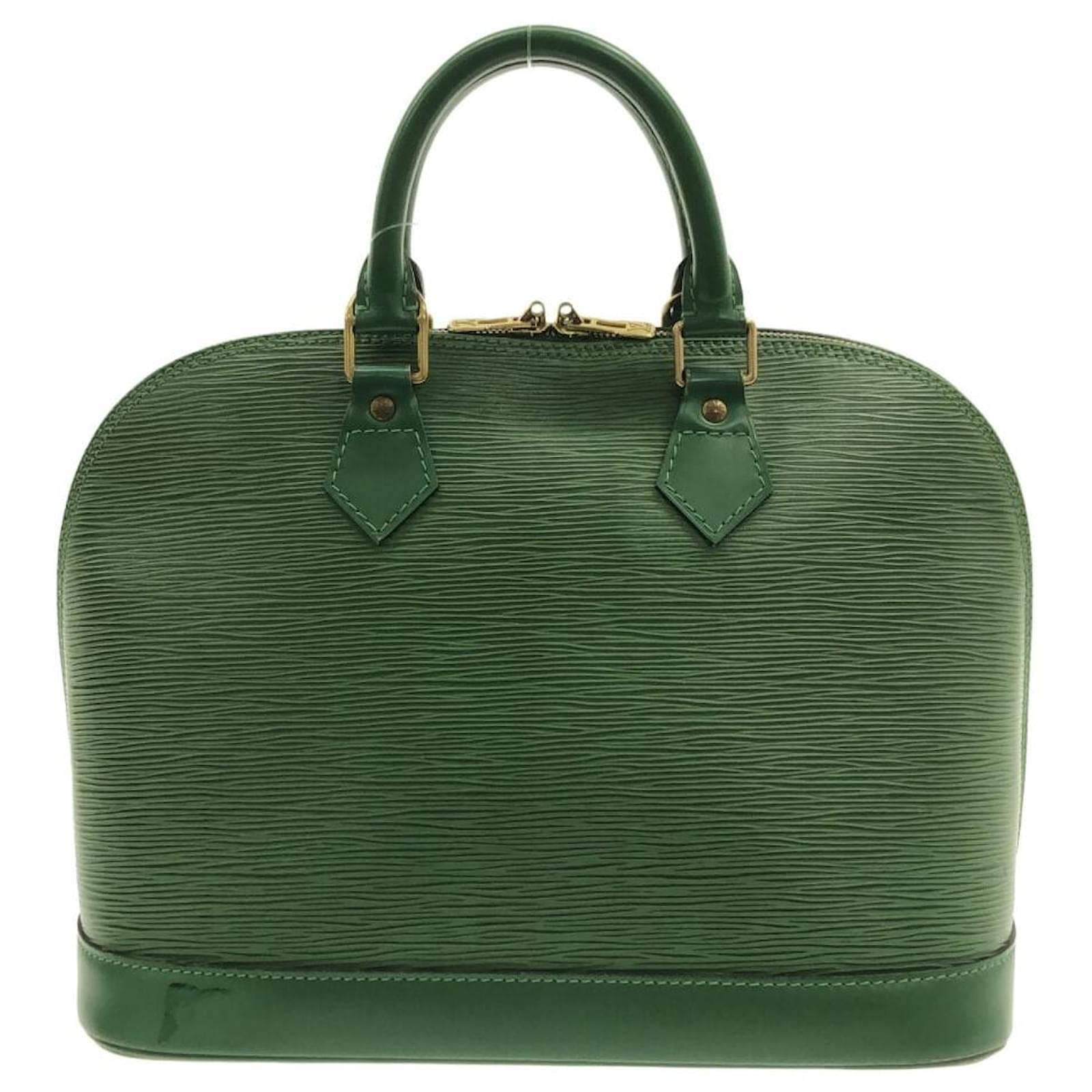 Louis Vuitton Alma Green Leather ref.773779 - Joli Closet
