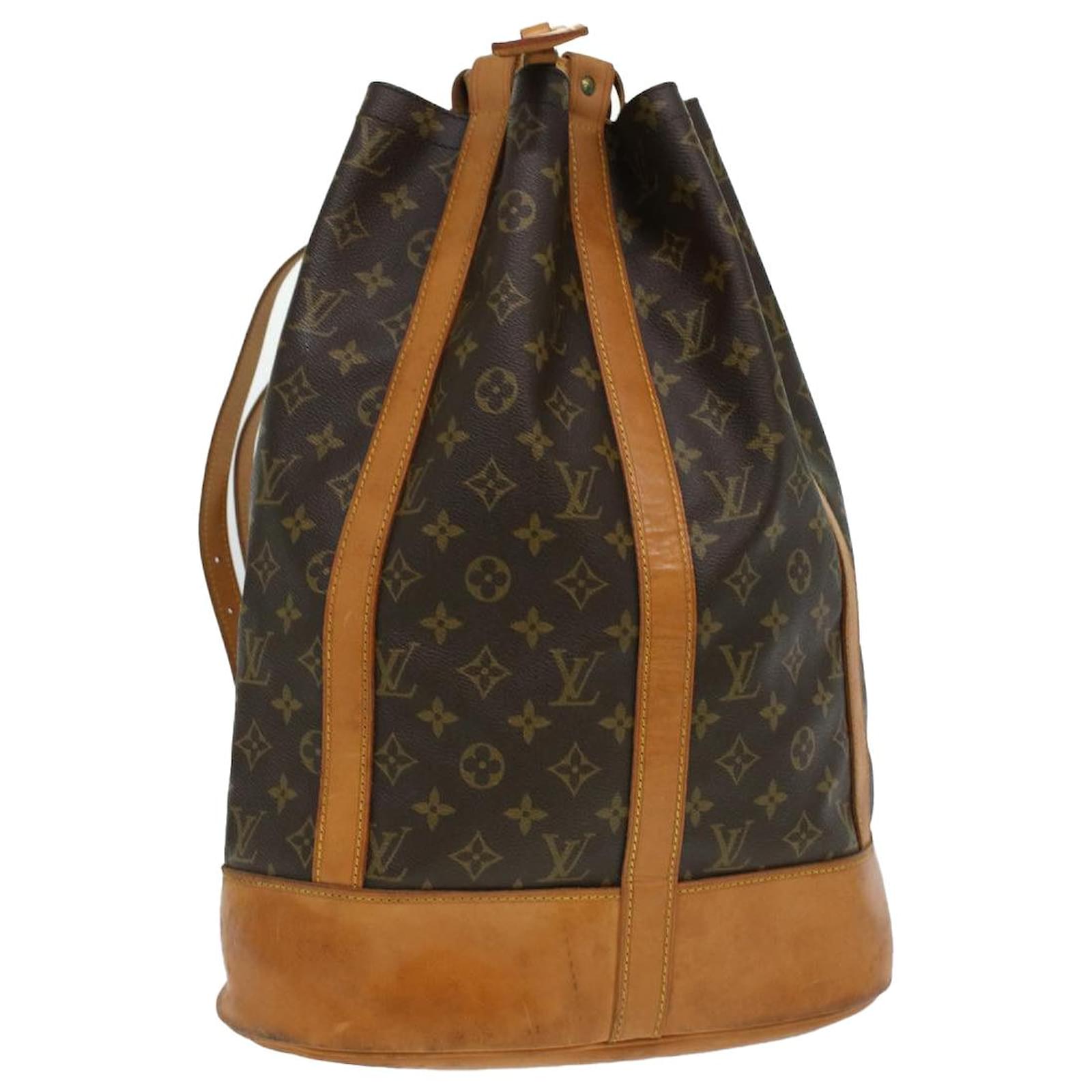 Louis Vuitton Randonnée Castaño Lienzo ref.773919 - Joli Closet