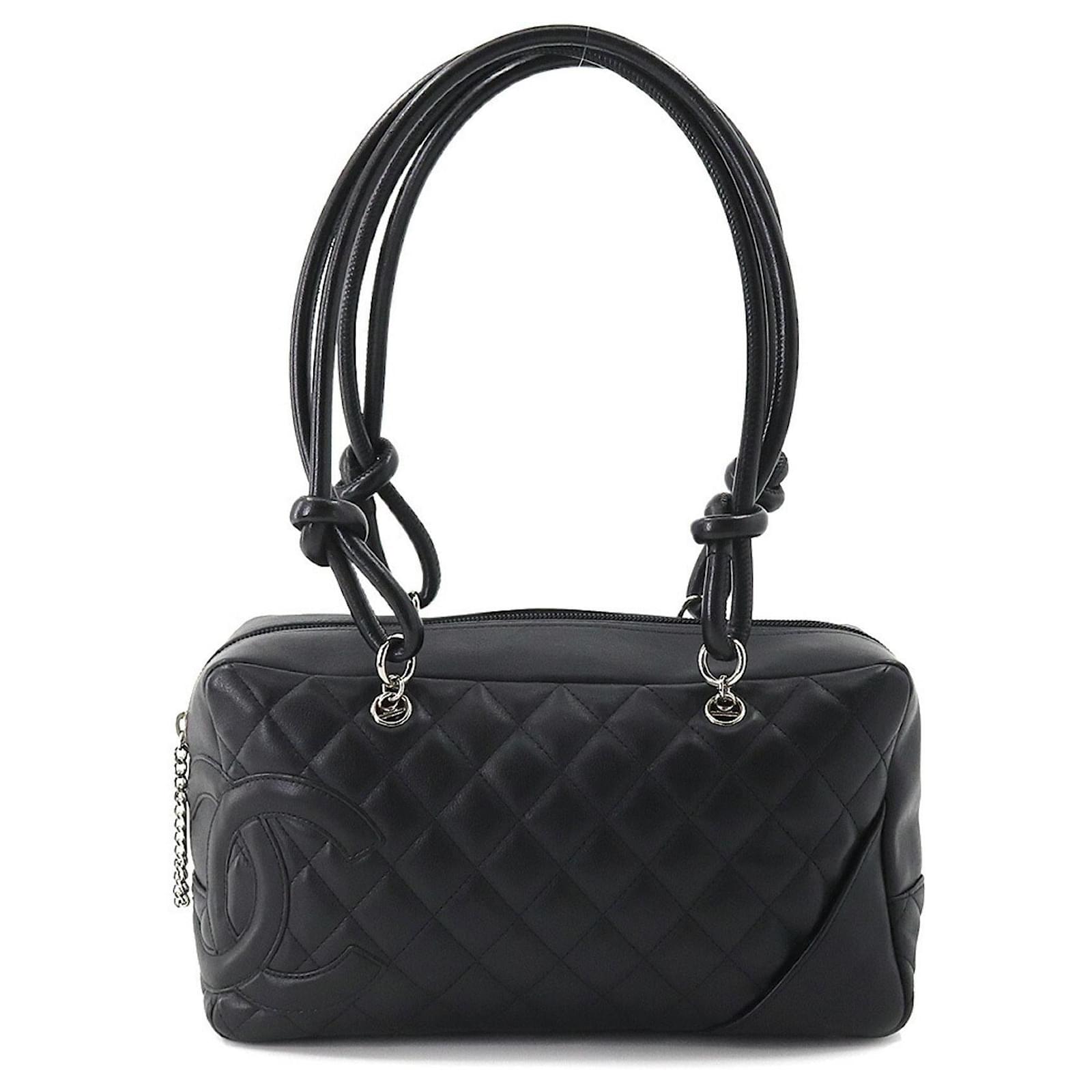 Chanel Bowling Black Leather ref.774039 - Joli Closet