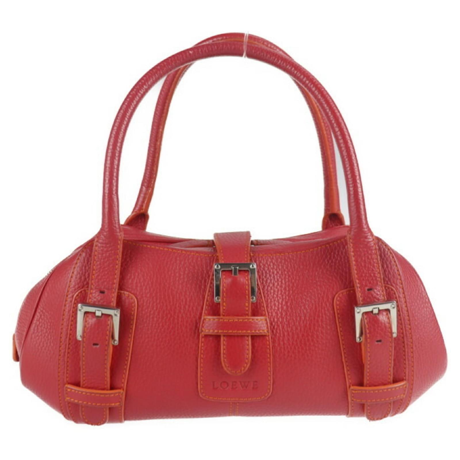 Loewe Senda Red Leather ref.775540 - Joli Closet