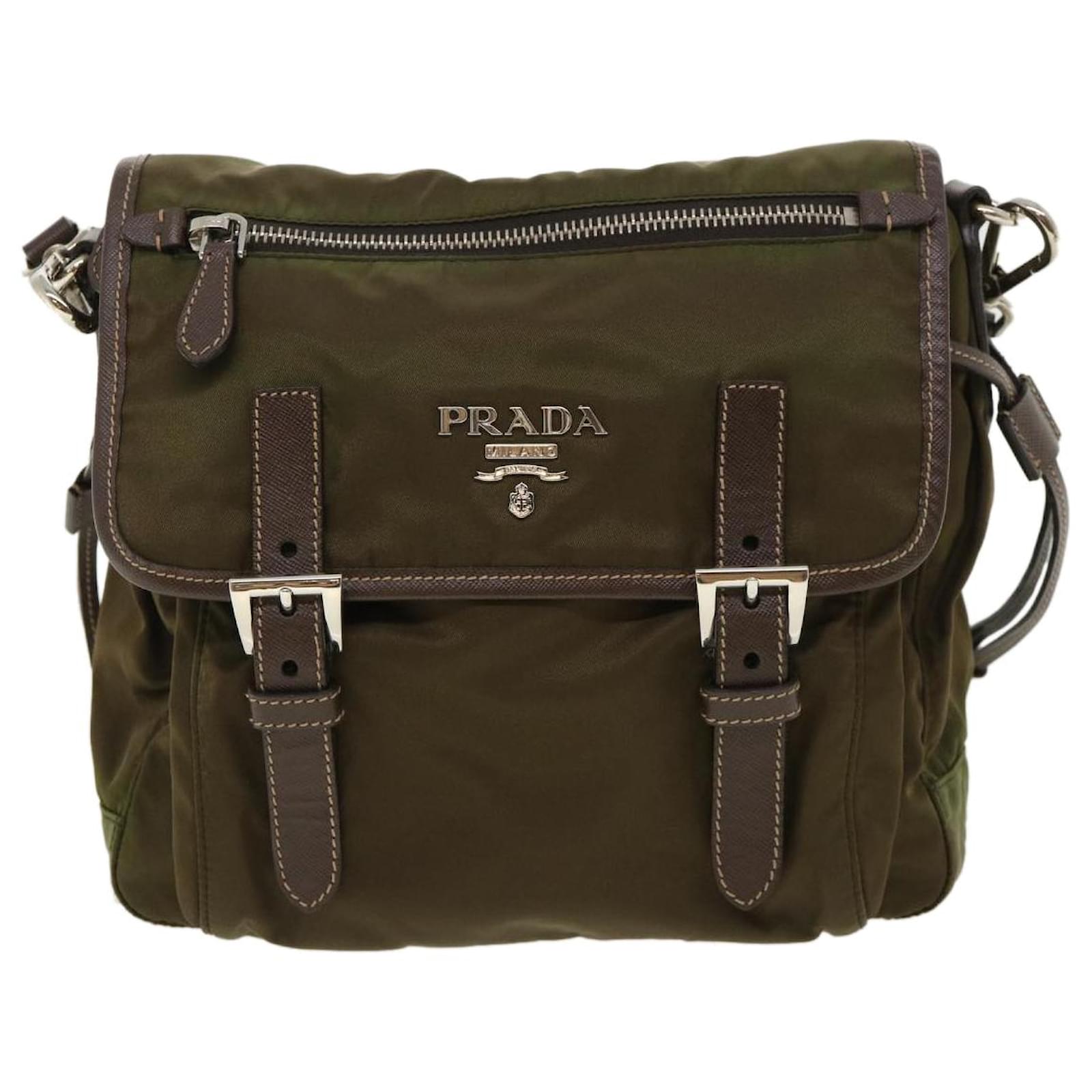Prada Khaki Synthetic ref.775605 - Joli Closet