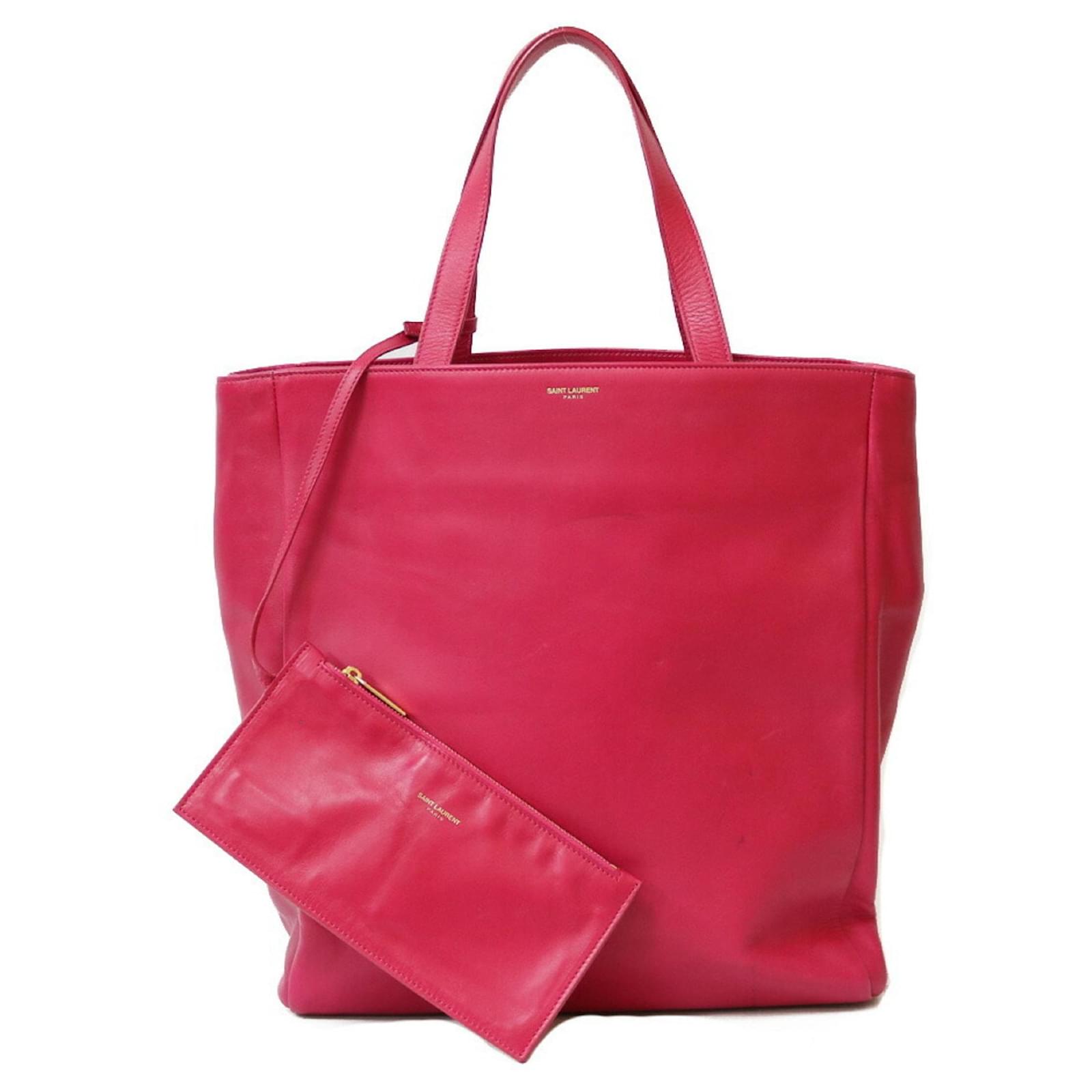 SAINT LAURENT Fuschia Leather ref.776317 - Joli Closet