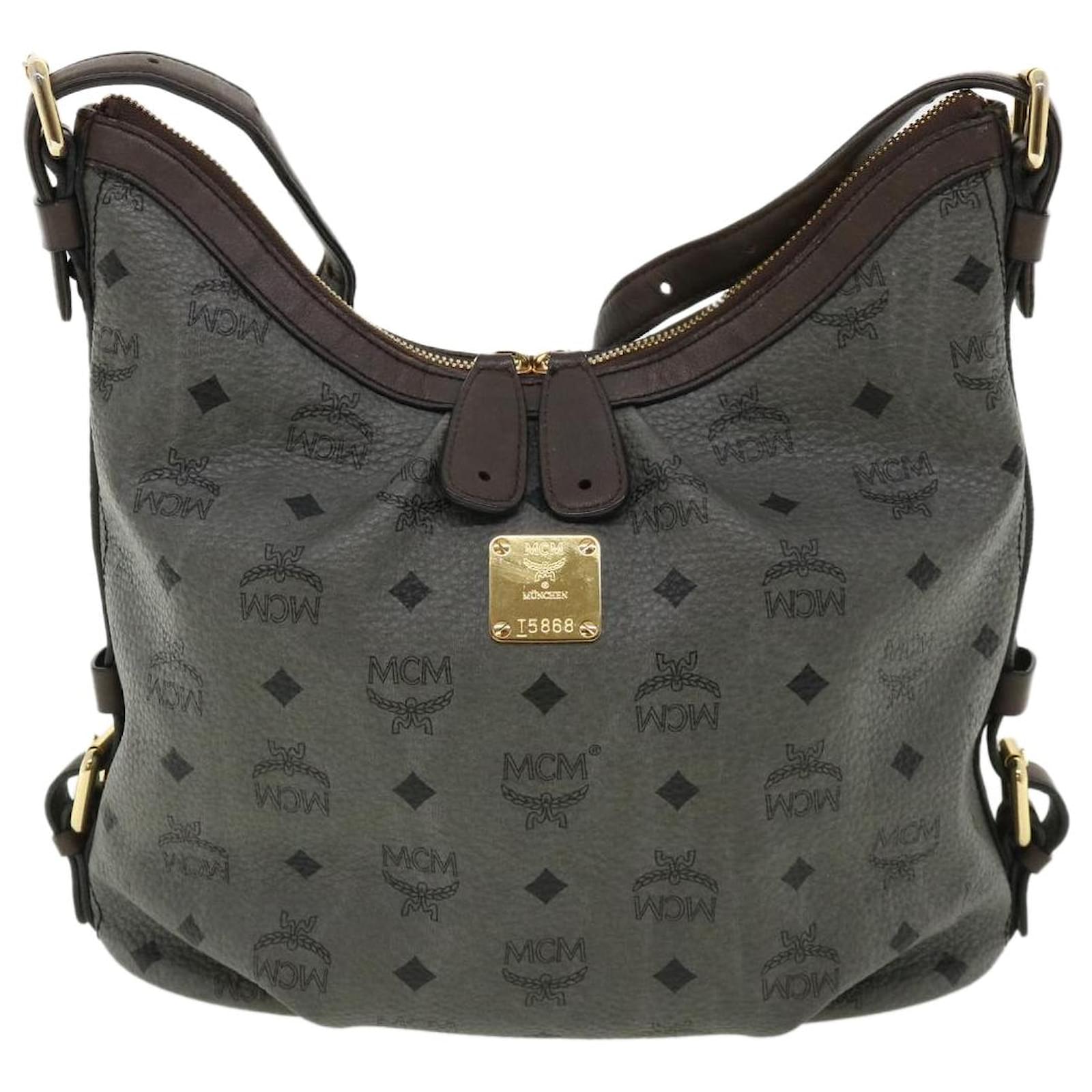 MCM Grey Cloth ref.776464 - Joli Closet
