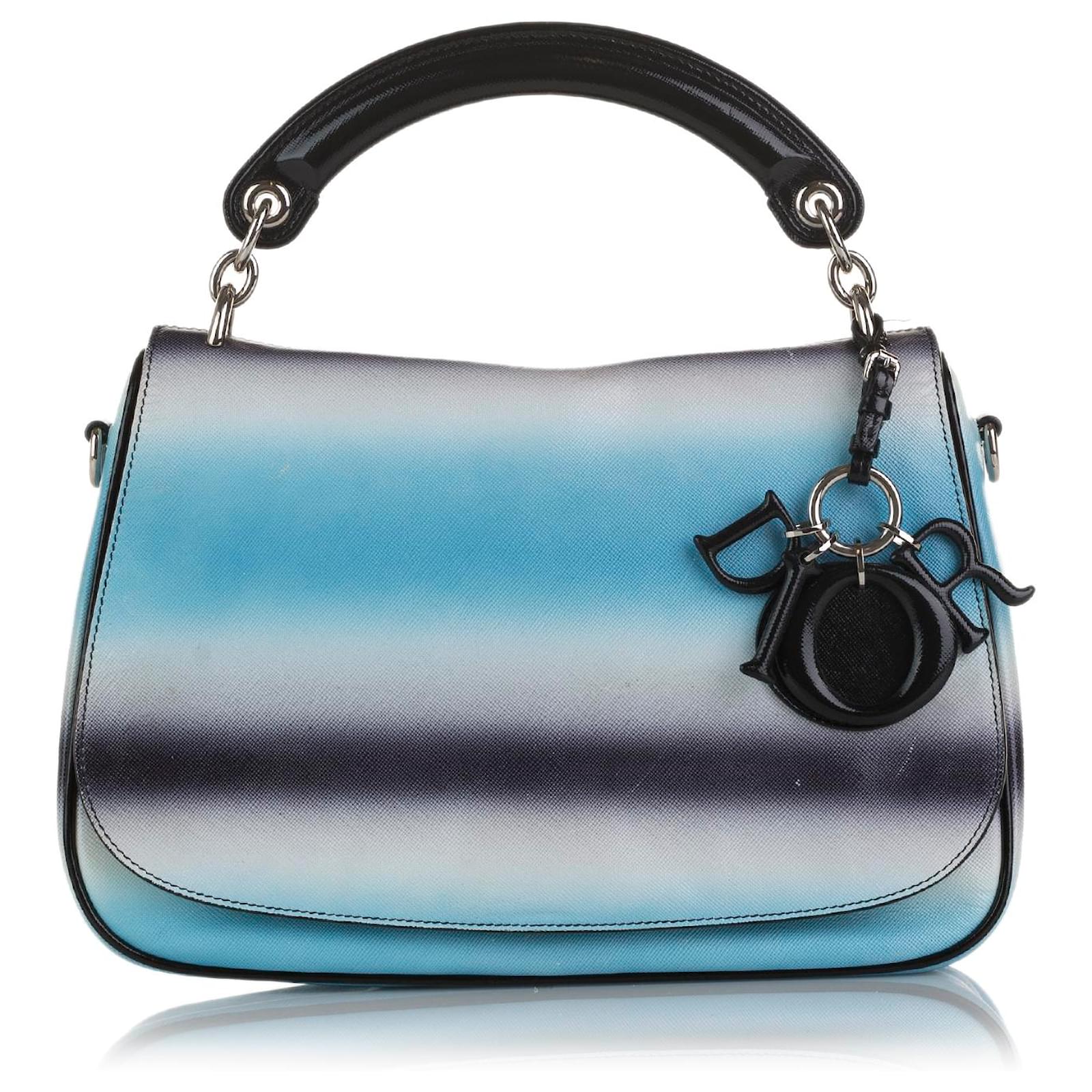 Dior Blue Gradient Dune Leather Pony-style calfskin ref.777107 - Joli ...
