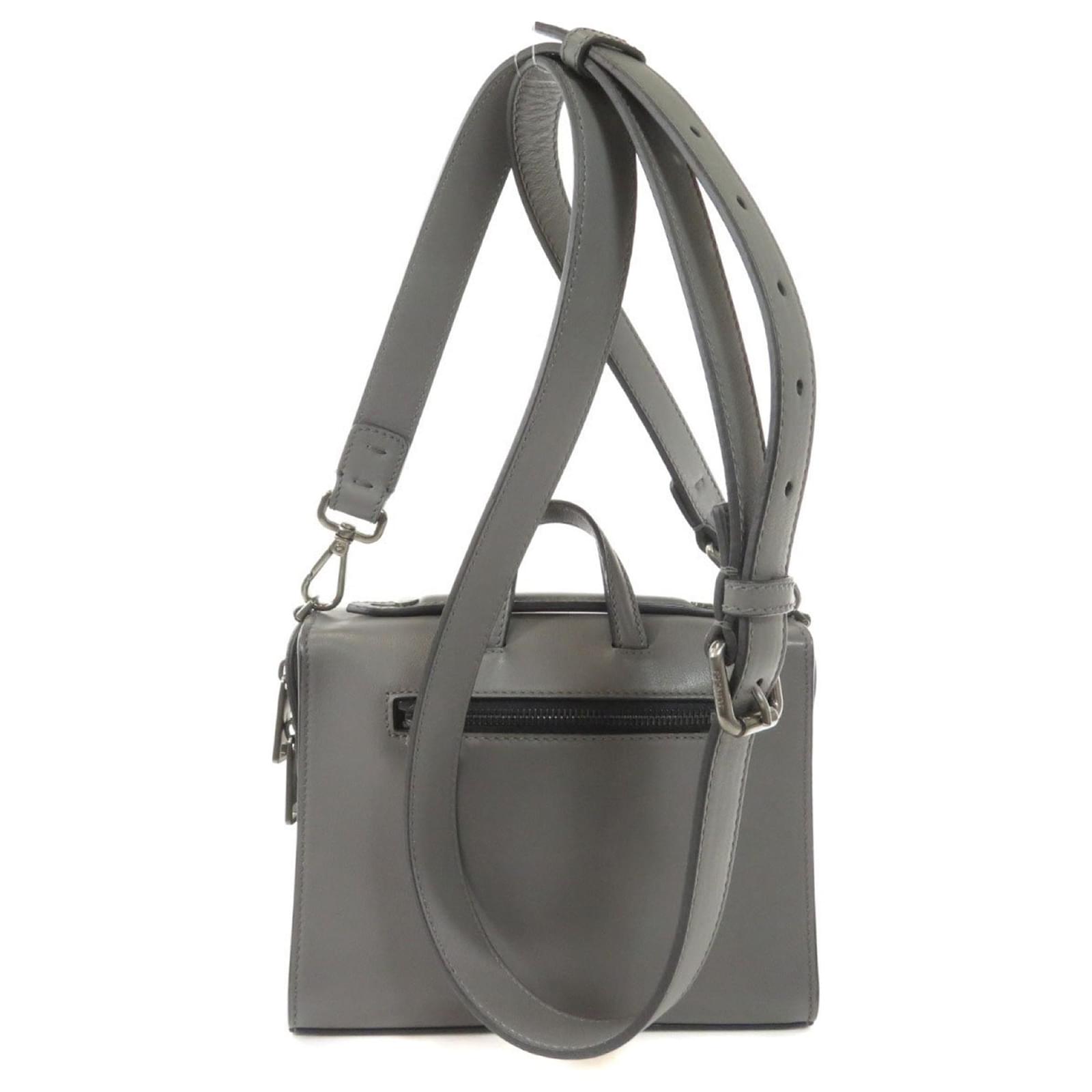 Fendi Grey Leather ref.778855 - Joli Closet
