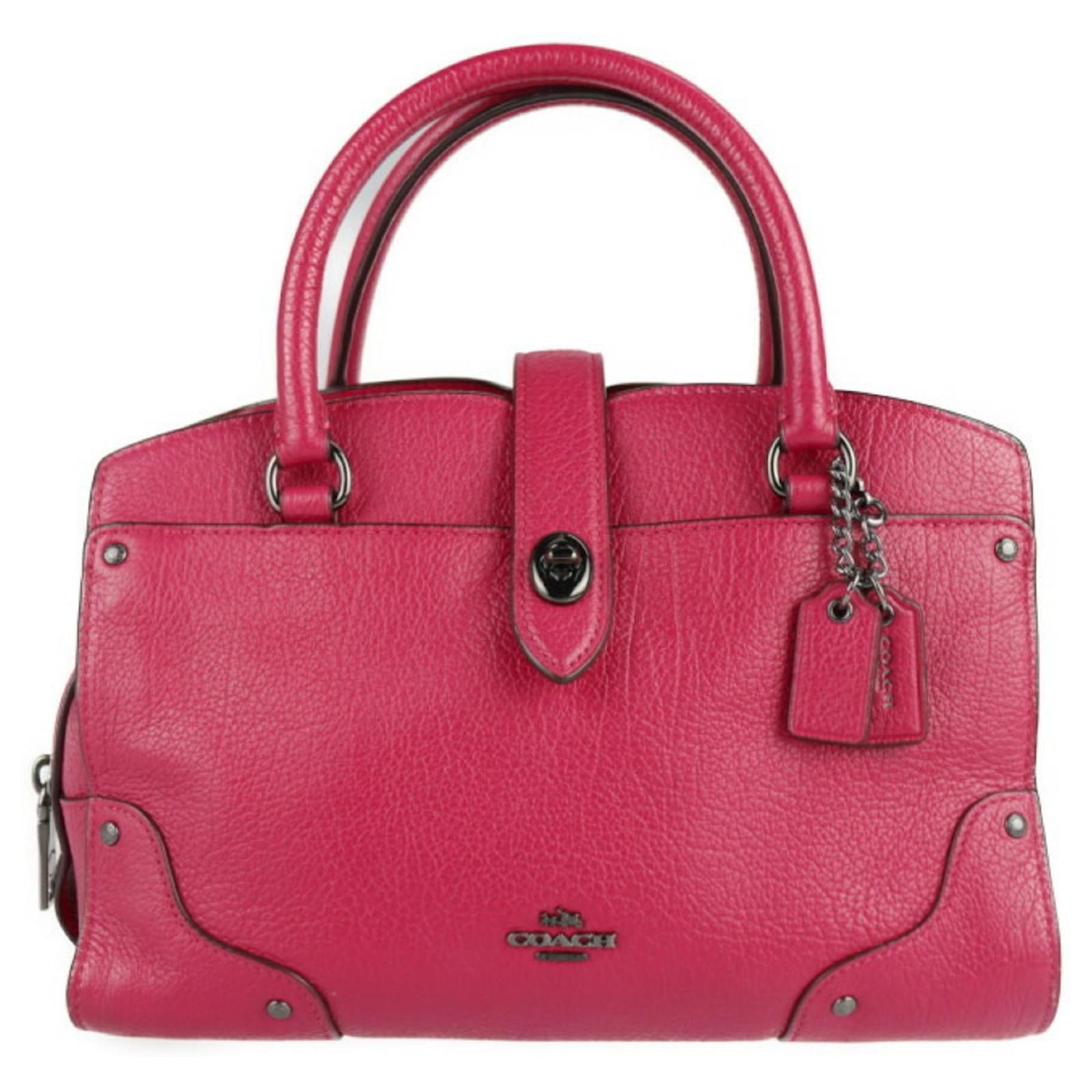 Coach Red Leather ref.780696 - Joli Closet