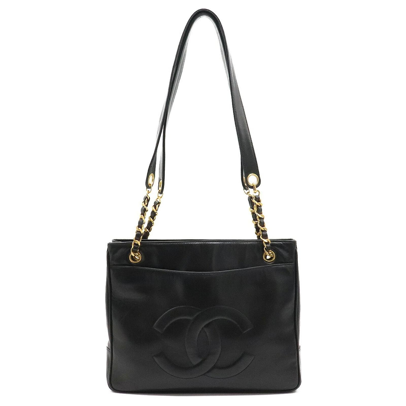 Chanel COCO Mark Black Leather ref.780800 - Joli Closet