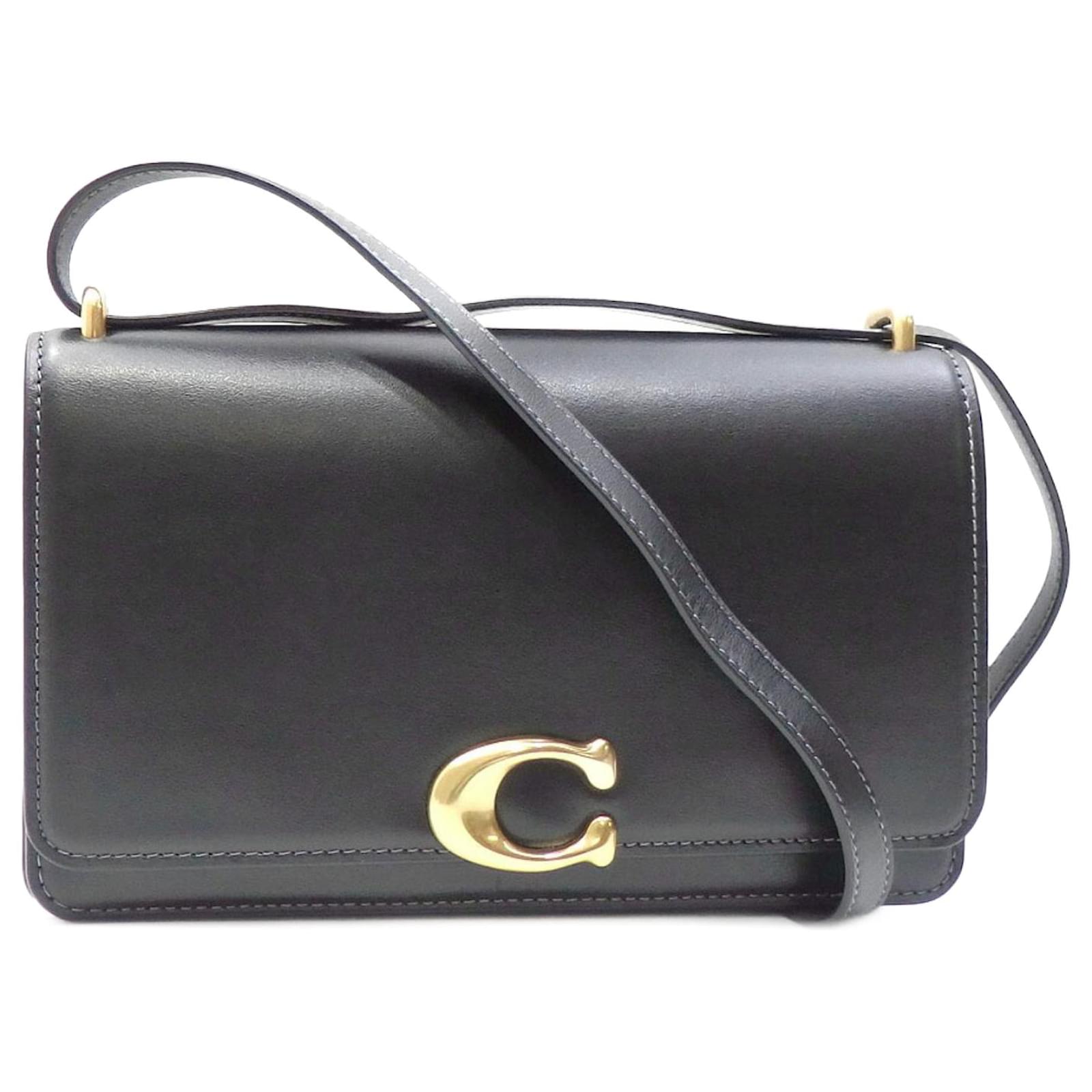 Coach Bandit Black Leather ref.781737 - Joli Closet