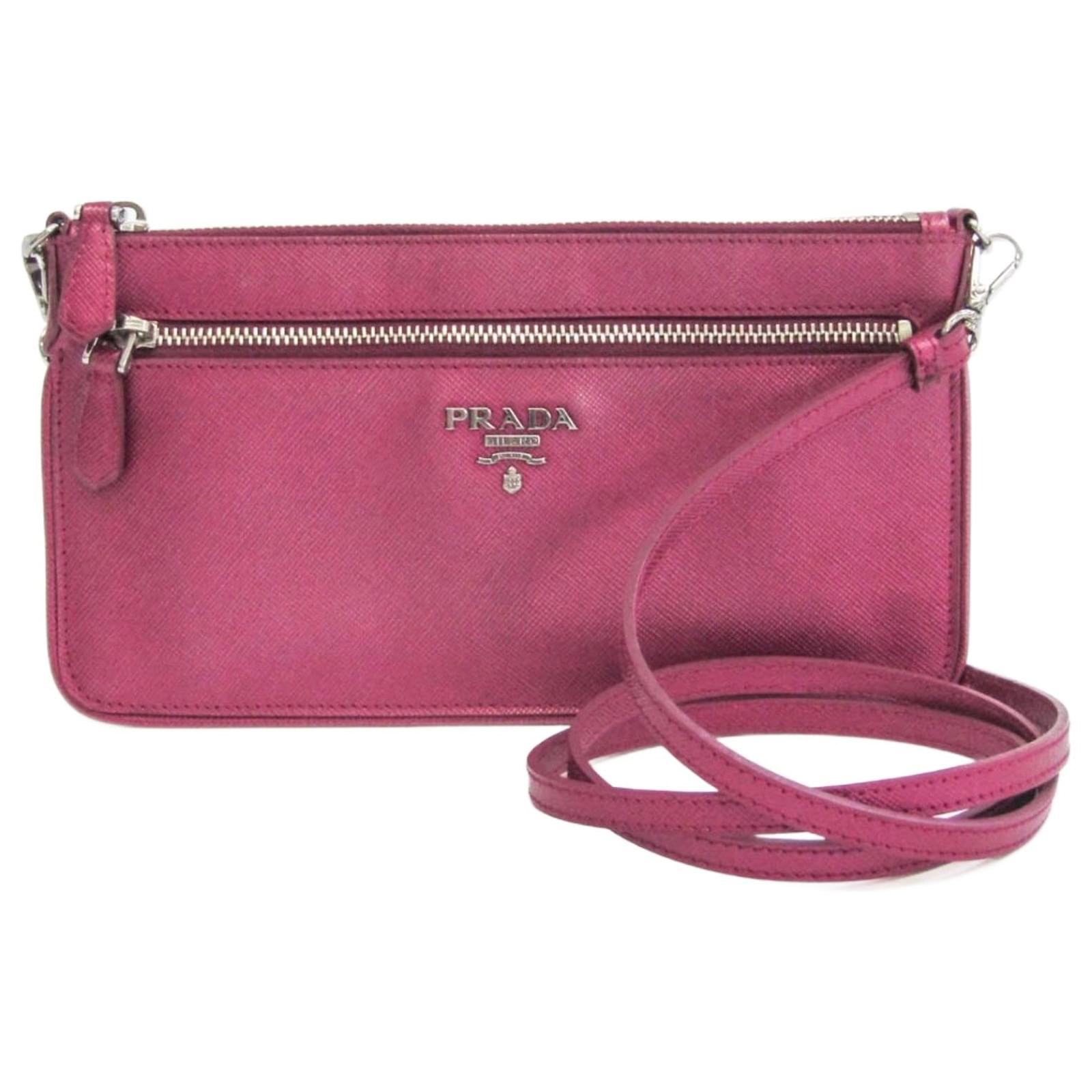 Prada Fuschia Leather ref.782502 - Joli Closet
