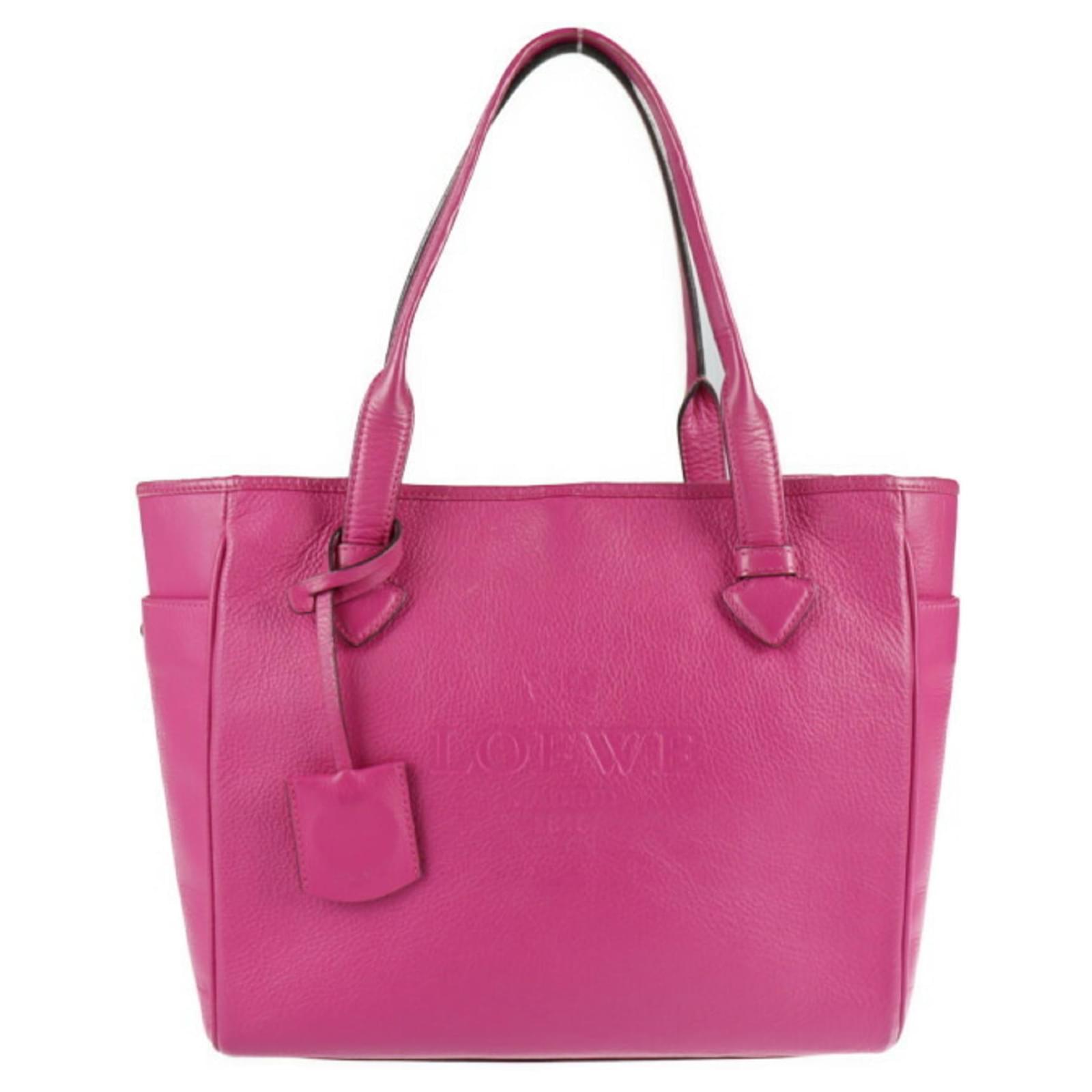 Loewe Erbe Pink Leder ref.782506 - Joli Closet