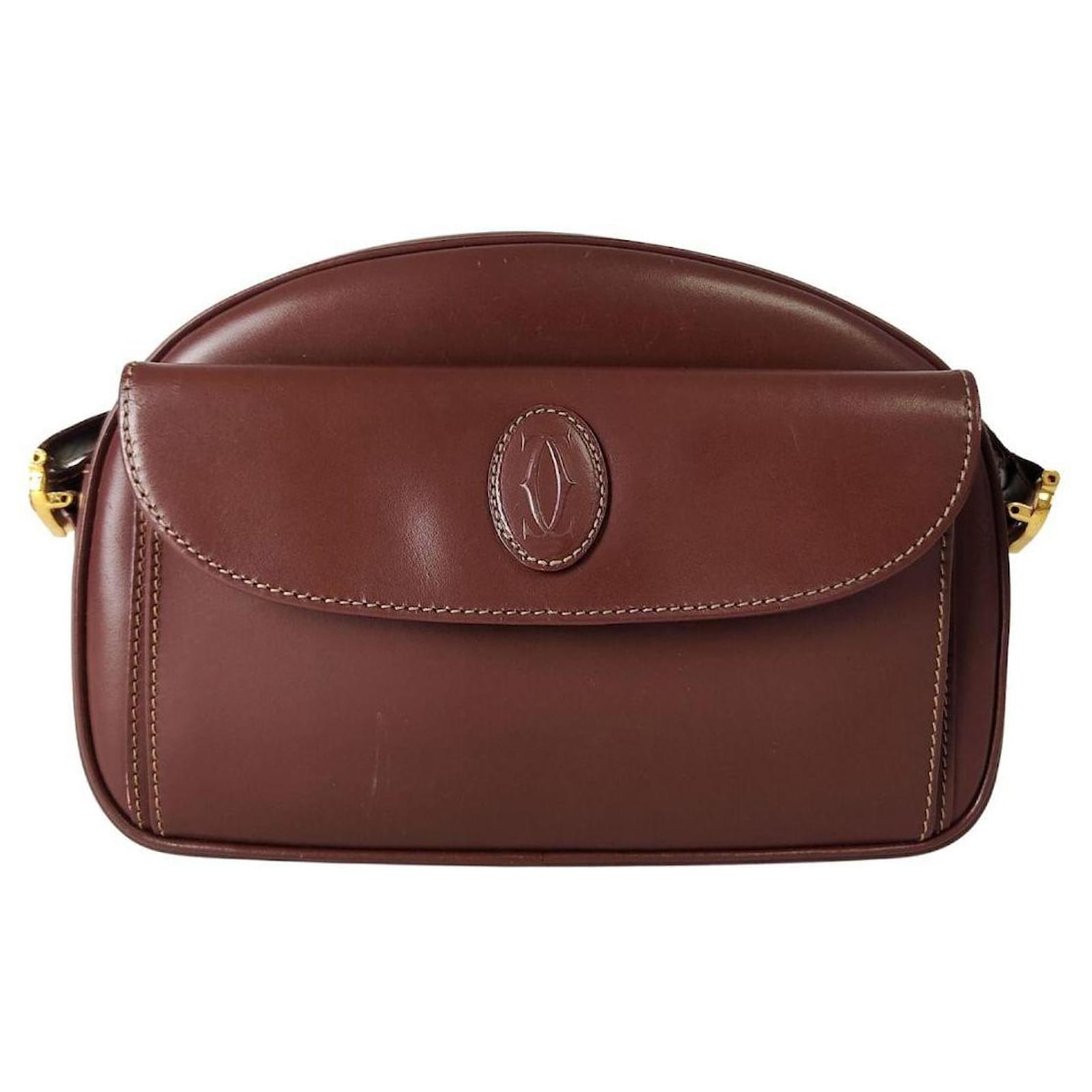 Cartier Must De Cartier Leather Shoulder Bag ref.783422 - Joli Closet