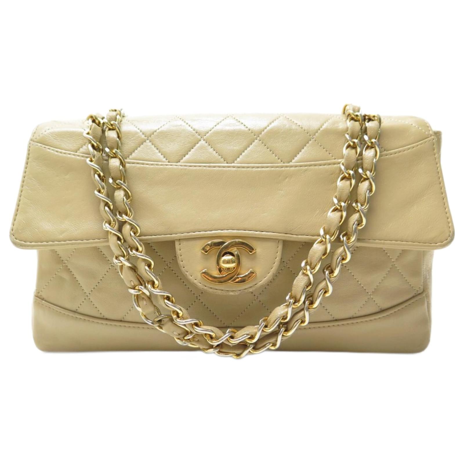 CHANEL DIANA TIMELESS HANDBAG WITH QUILTED LEATHER CROSSBODY + POUCH ...