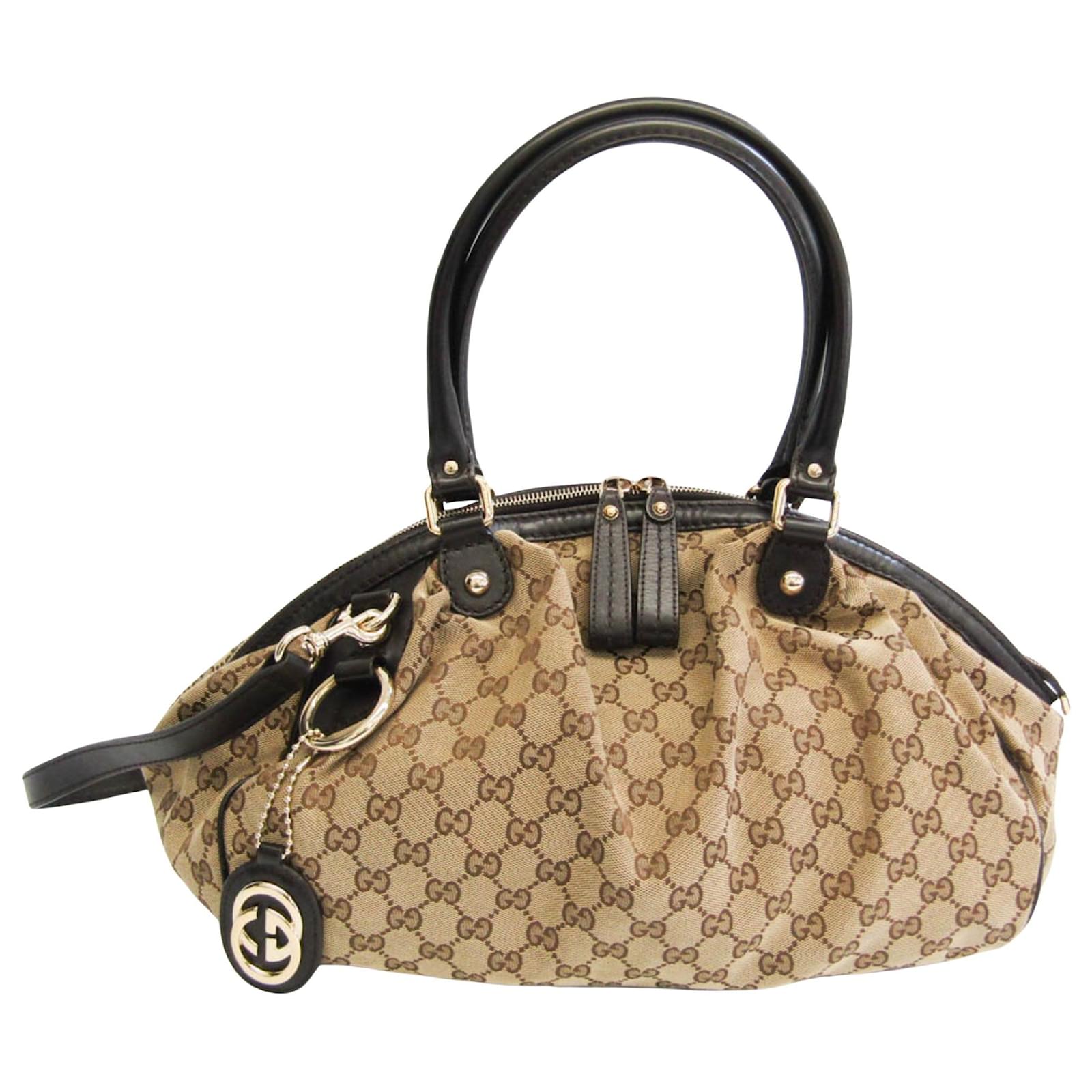 Gucci Sukey Beige Cloth ref.785392 - Joli Closet
