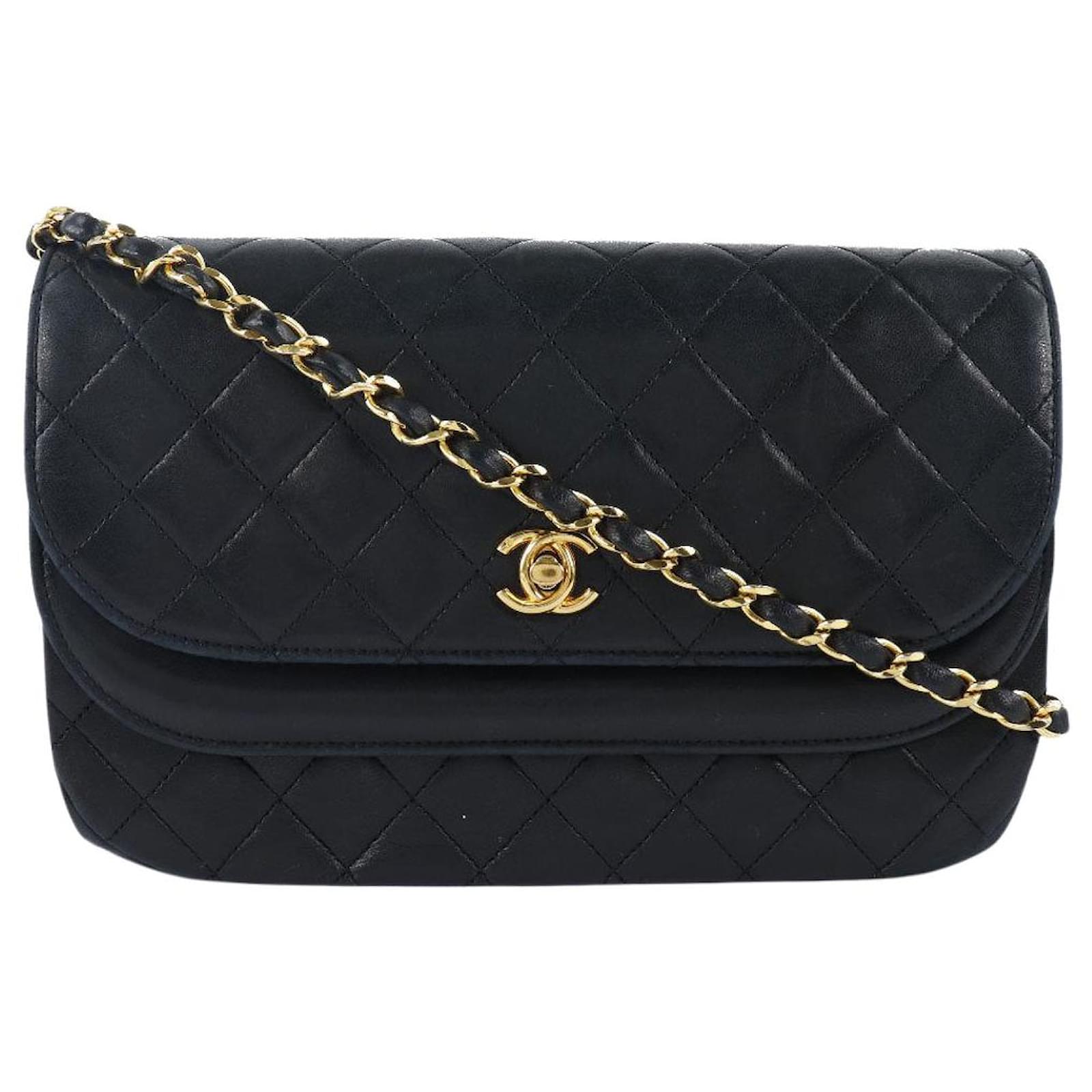 Chanel Matrasse Cuir Noir ref.785923 - Joli Closet