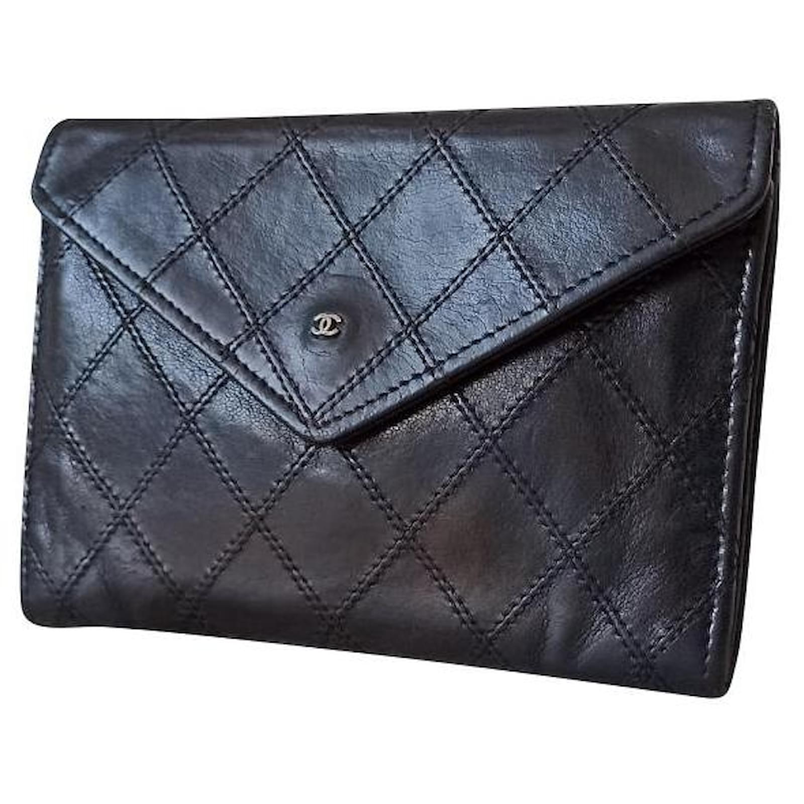 Chanel Wallets Black Leather ref.787889 - Joli Closet