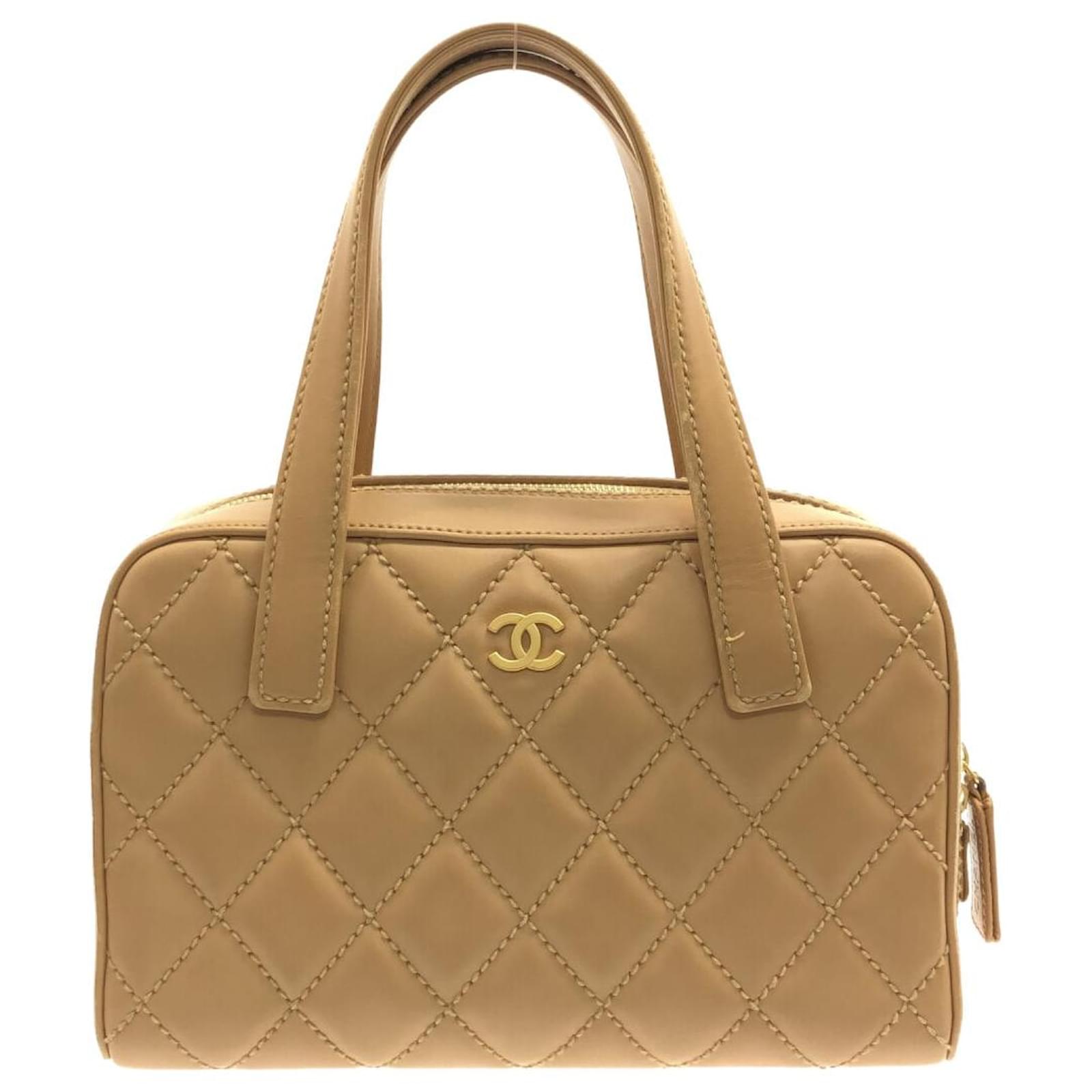 Chanel Stitch Sauvage Cuir Marron ref.787920 - Joli Closet