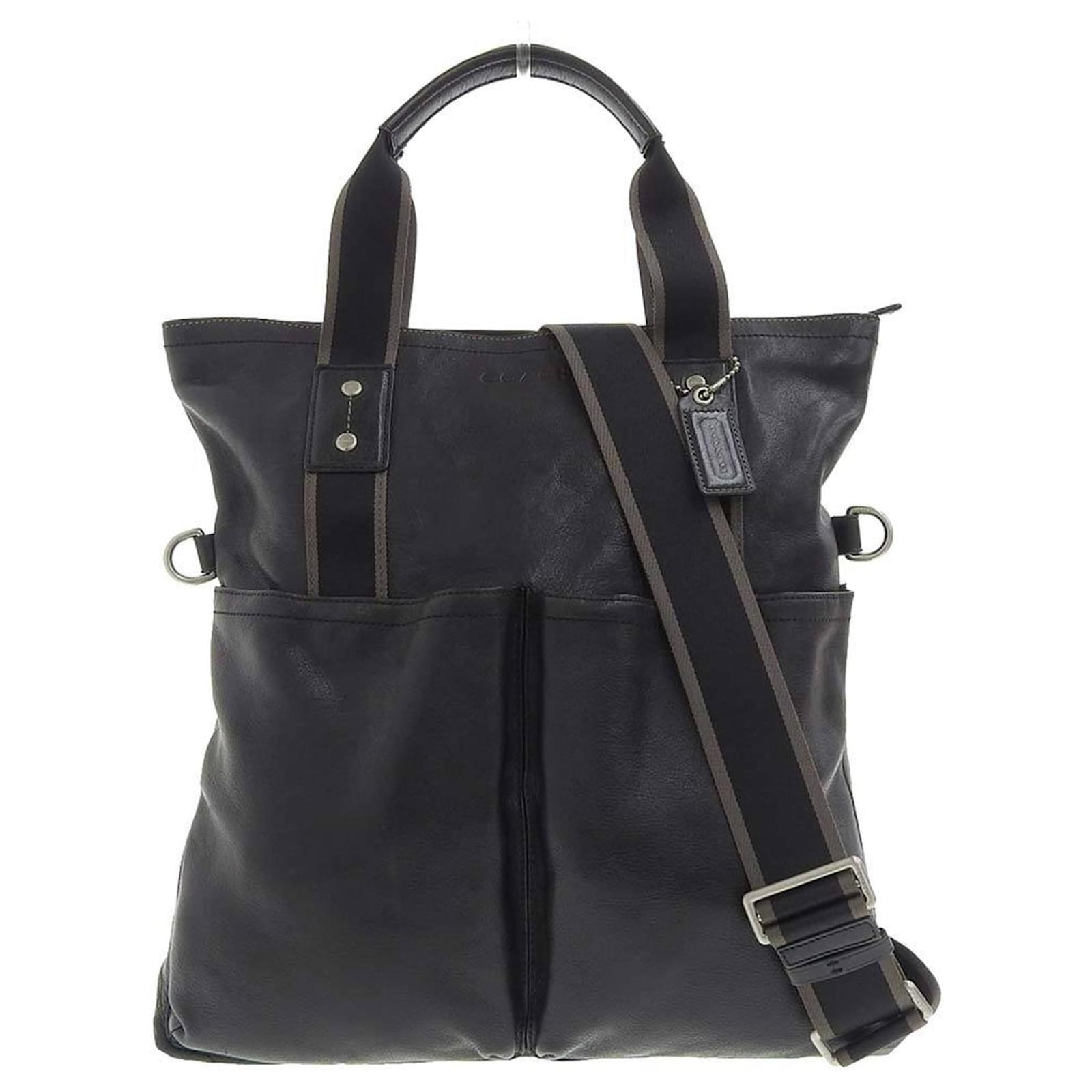 Coach Black Leather ref.788309 - Joli Closet