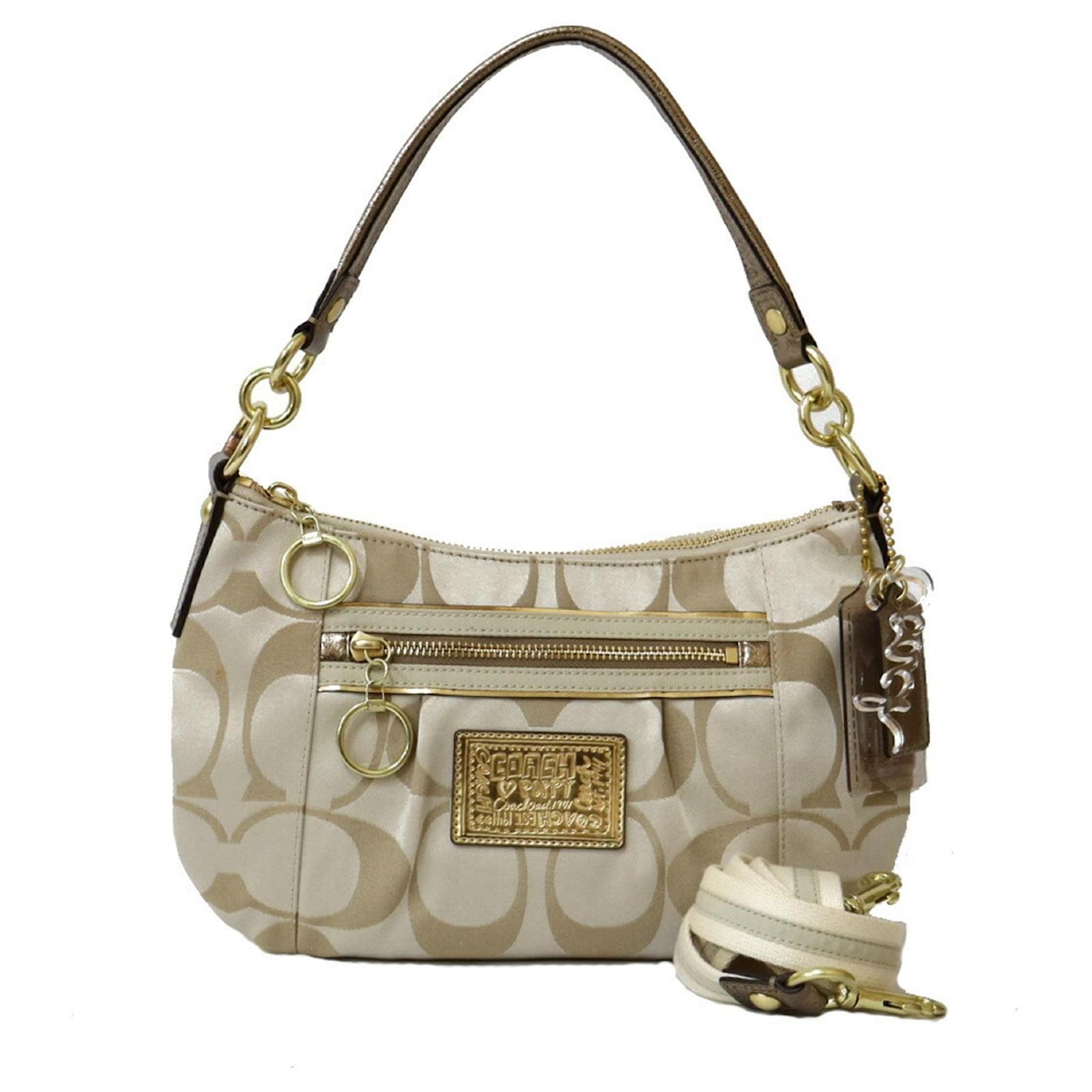 Coach Signature Beige Cloth ref.788853 - Joli Closet