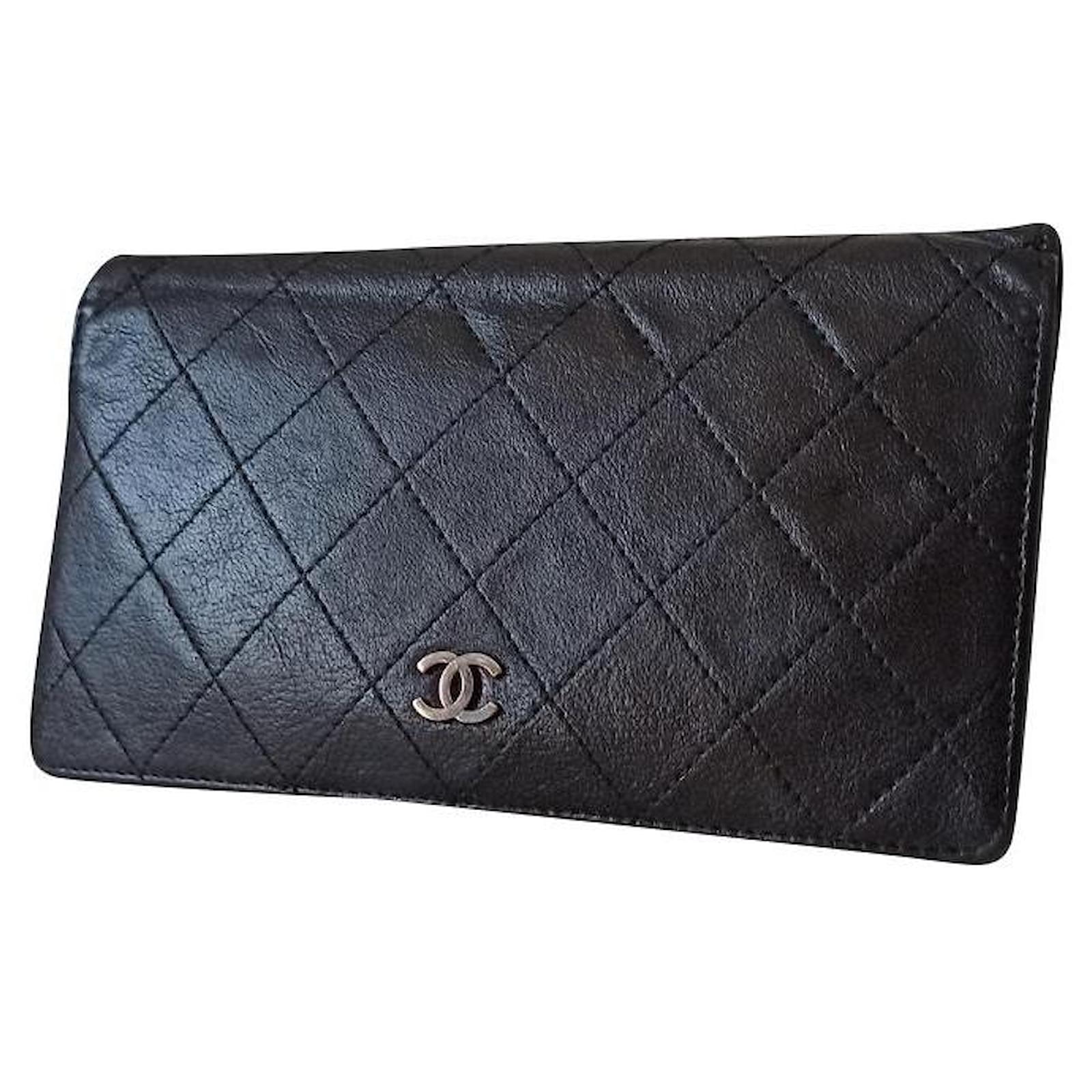 Chanel Wallets Black Leather ref.789081 - Joli Closet