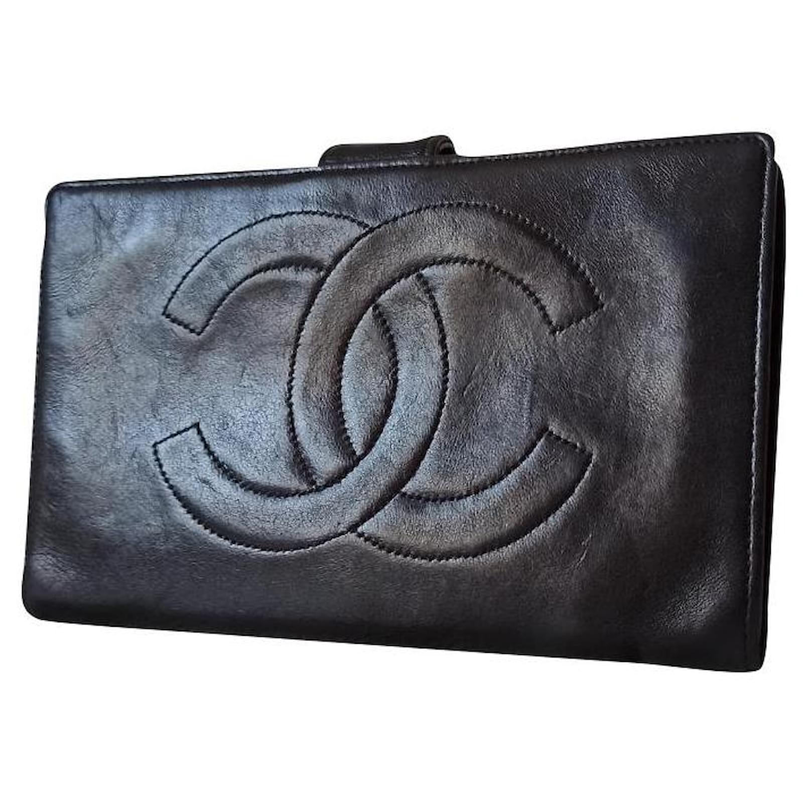 Chanel Wallets Black Leather ref.789082 - Joli Closet