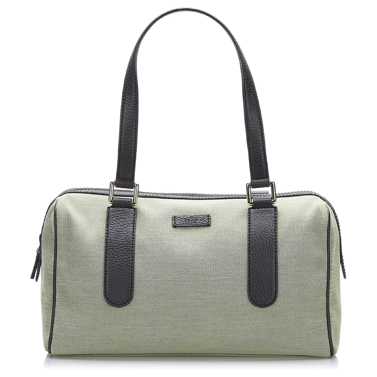 Gucci Brown Canvas Boston Bag Beige Cloth Cloth ref.789568 - Joli Closet