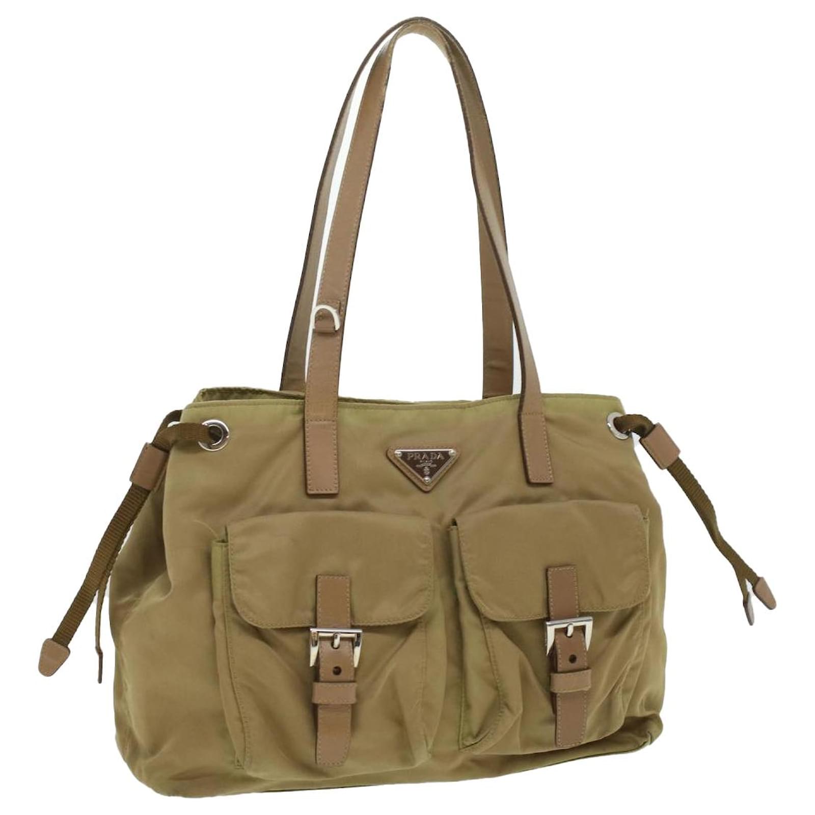 Prada Khaki Synthetic ref.792557 - Joli Closet