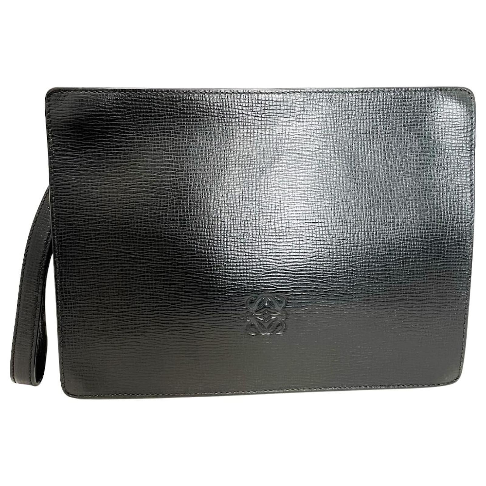Loewe Black Leather ref.793071 - Joli Closet