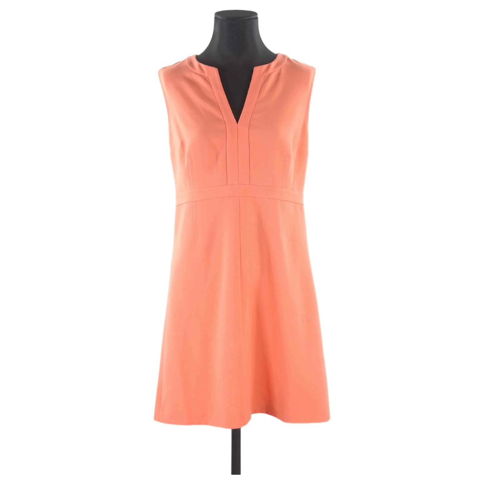 Robe Diane Von Furstenberg 36 Orange ref.795443 - Joli Closet