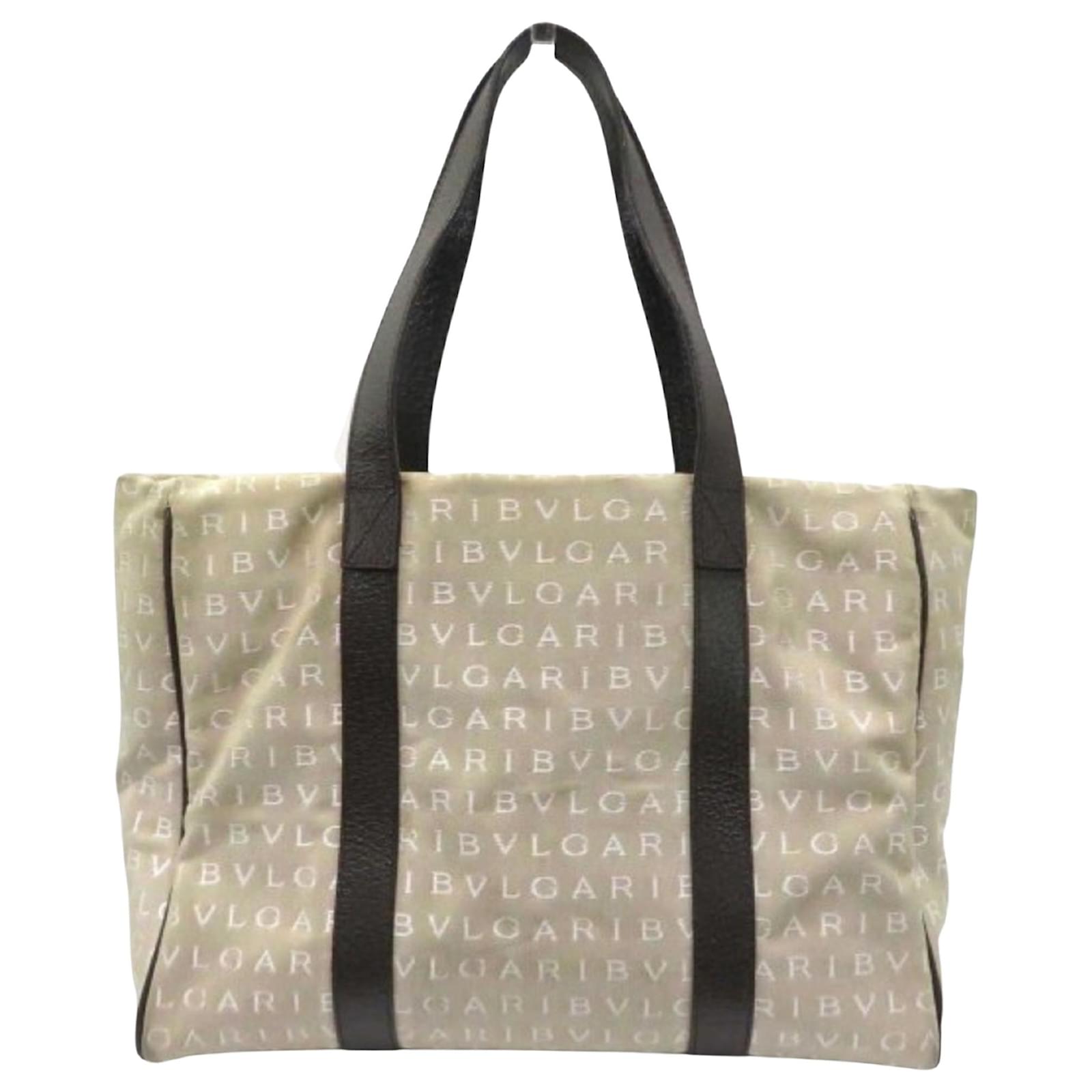 Bulgari Logo mania Beige Cloth ref.796147 - Joli Closet