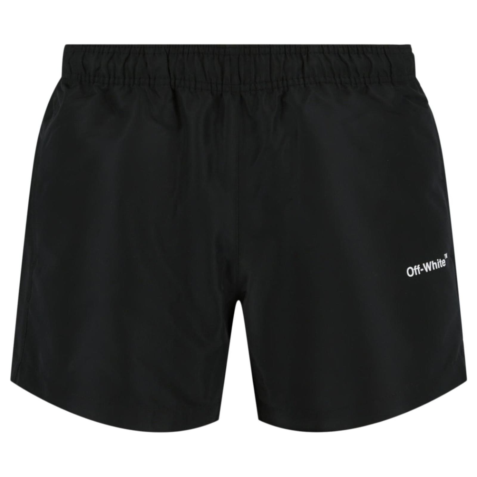 Off White Off-White Single Arrow Swim Shorts Black Polyester ref.796721 ...