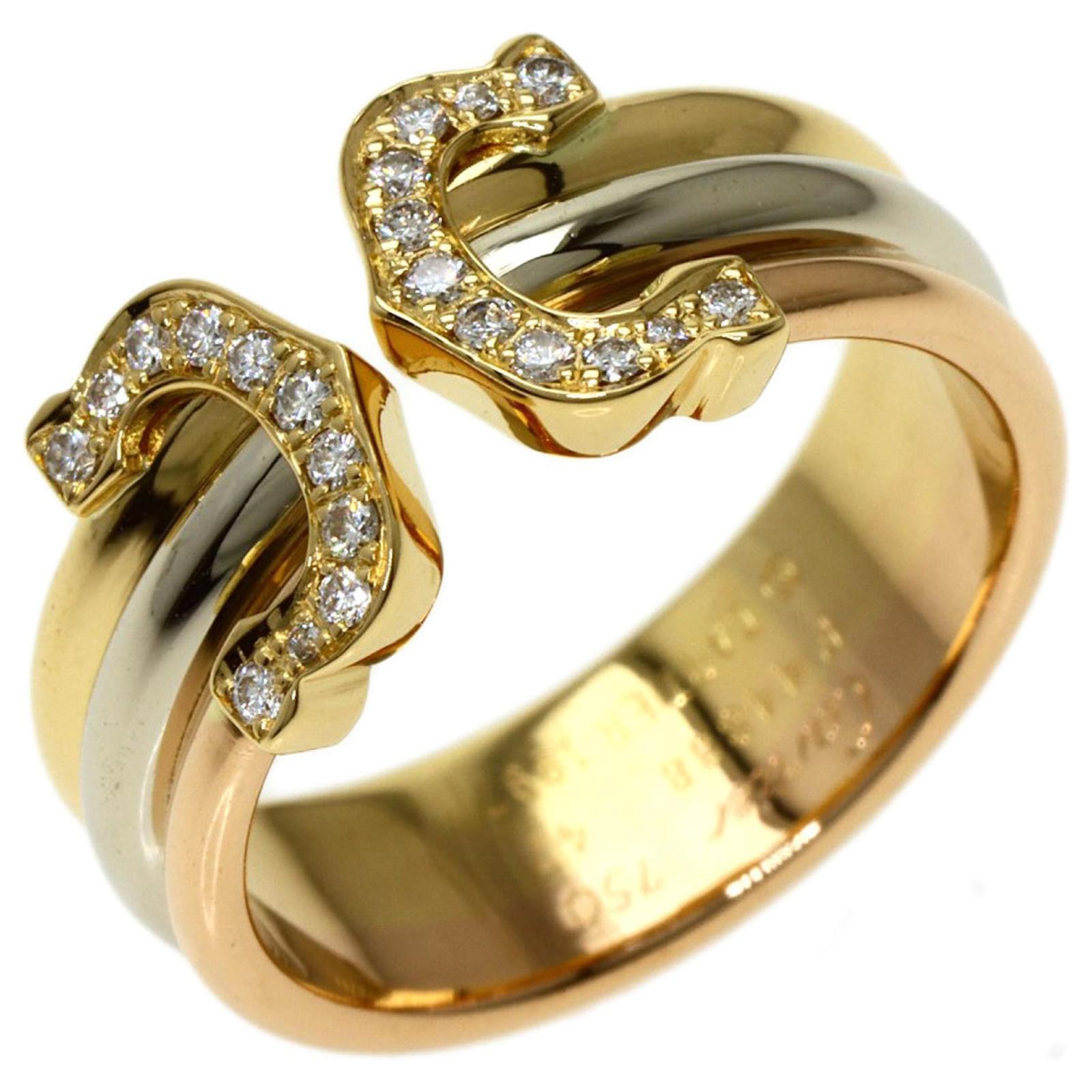 Cartier C de cartier Golden Yellow gold ref.797901 - Joli Closet