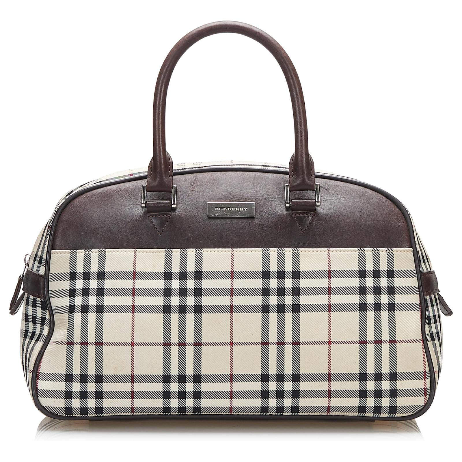 Burberry Brown House Check Handbag (Sold) - Joli Closet